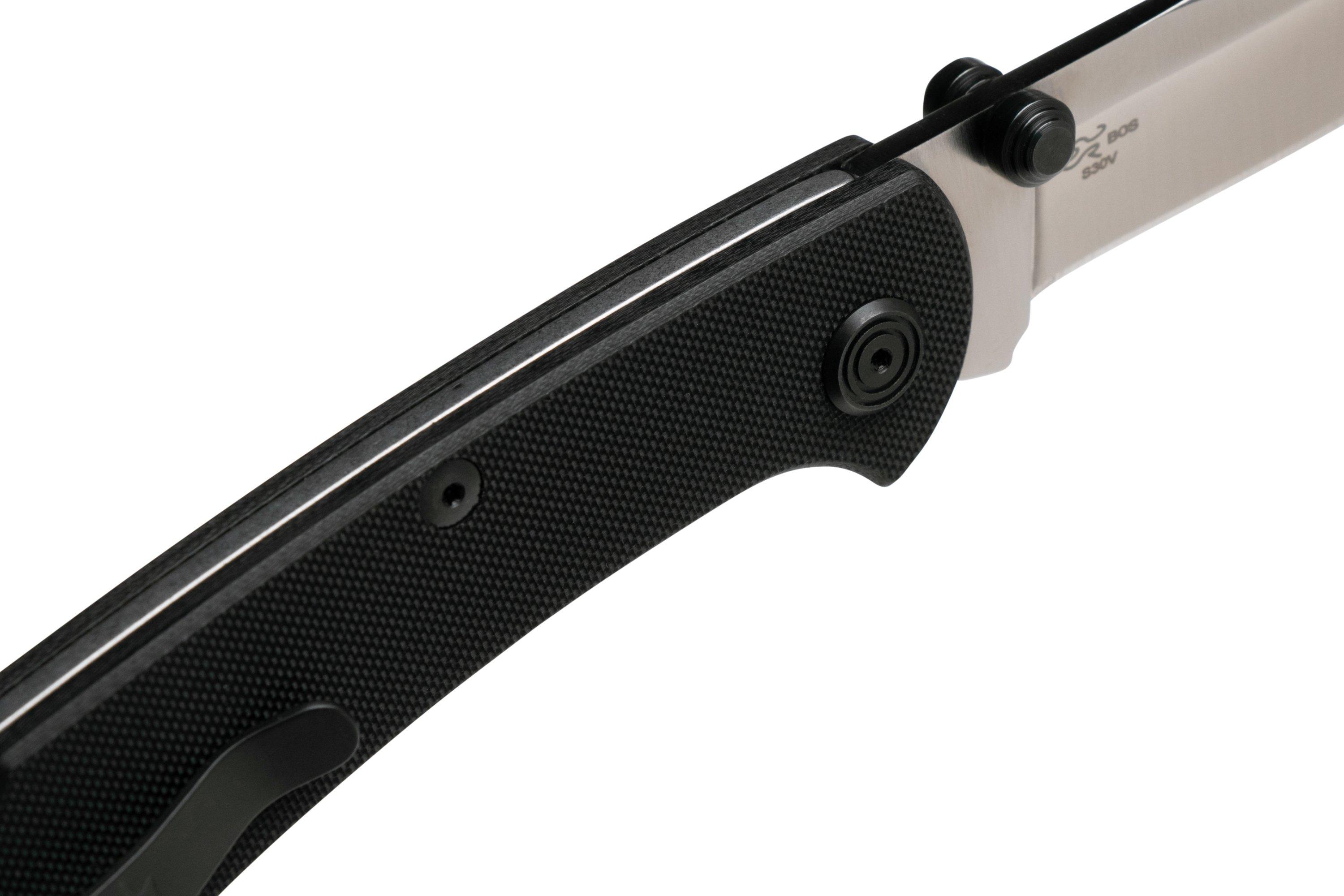 Buck 112 Ranger Slim Pro TRX Black G10 0112BKS3 pocket knife ...