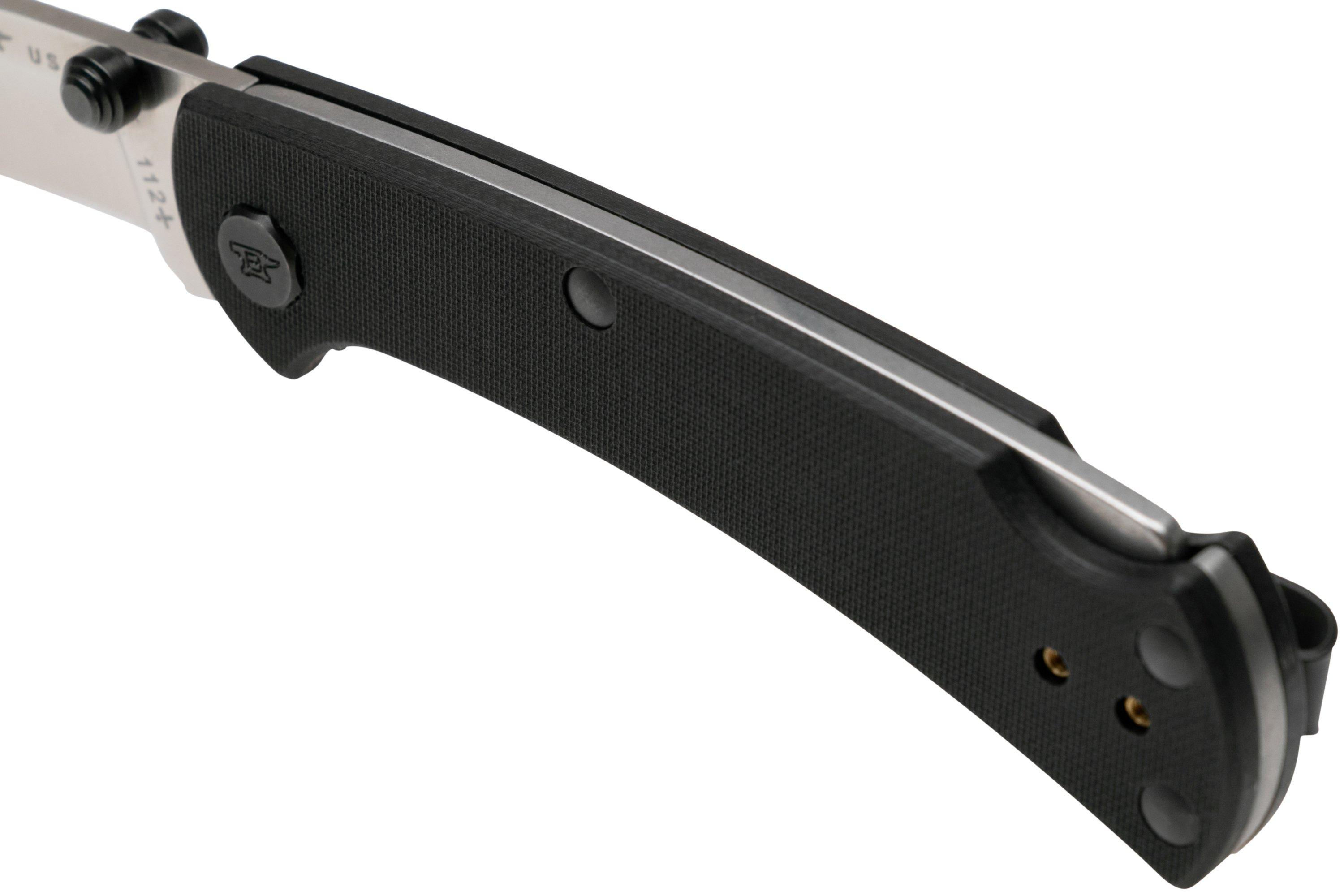 Buck 112 Ranger Slim Pro TRX Black G10 0112BKS3 pocket knife ...