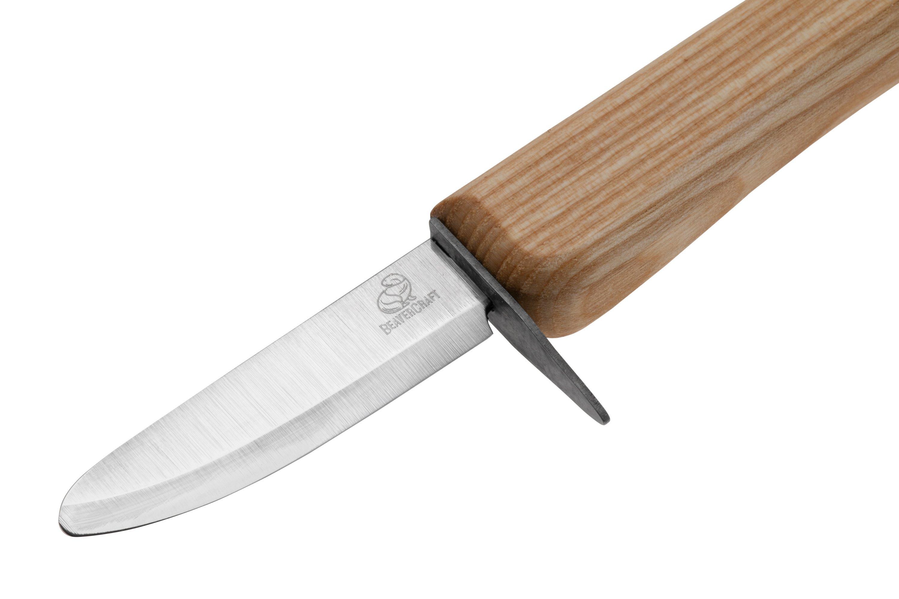 BeaverCraft C1KID Whittling Knife, faca de talhar madeira para crianças ...