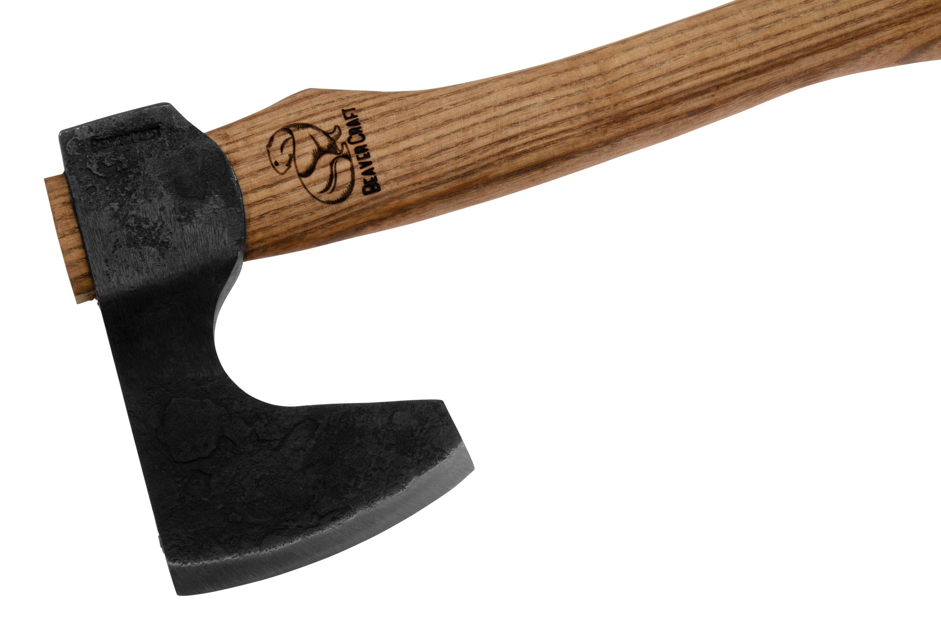 BeaverCraft AX6 Compact Long Bearded Bushcraft Hatchet, handbijl ...