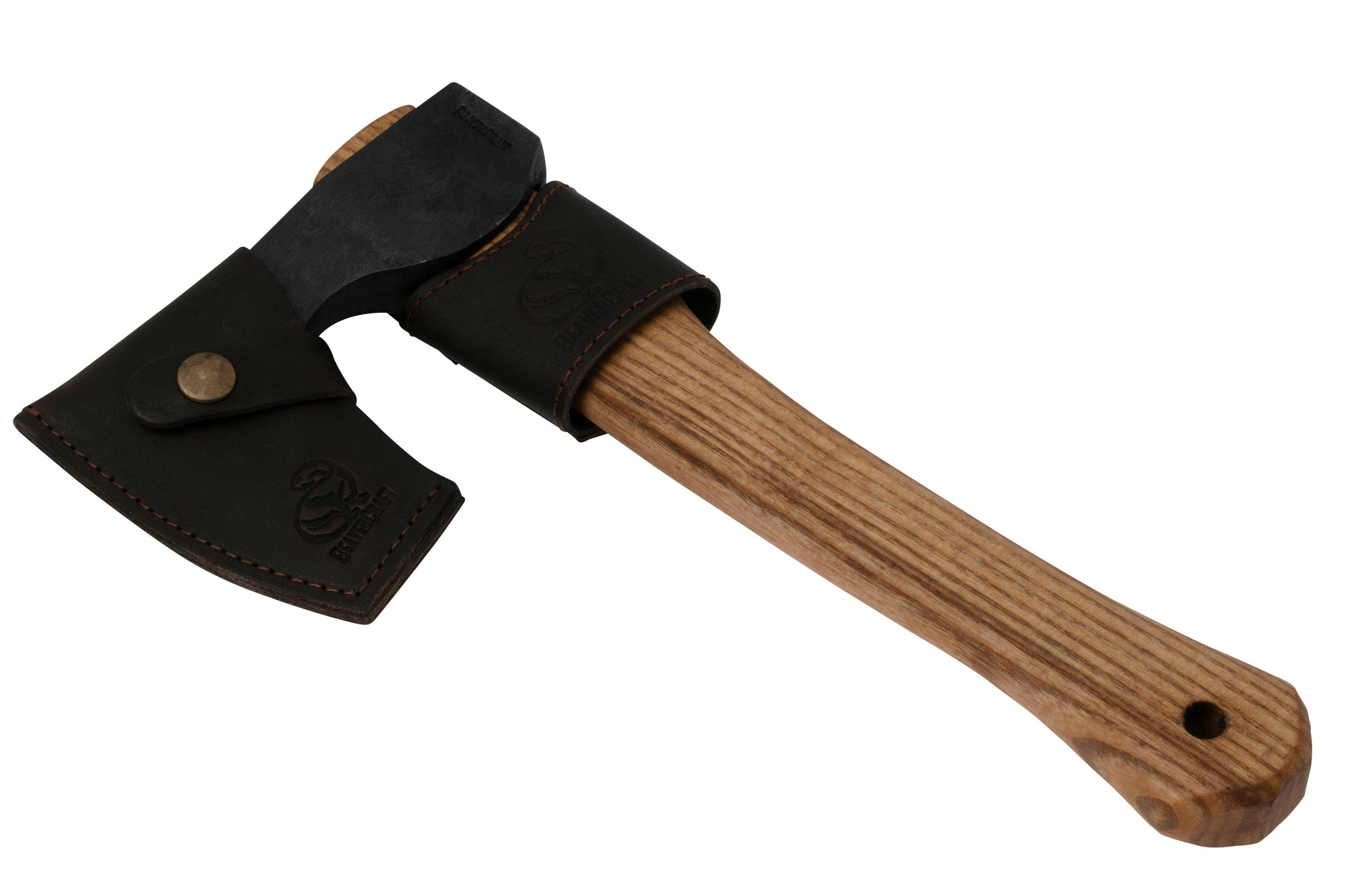 BeaverCraft AX6 Compact Long Bearded Bushcraft Hatchet, hand axe ...