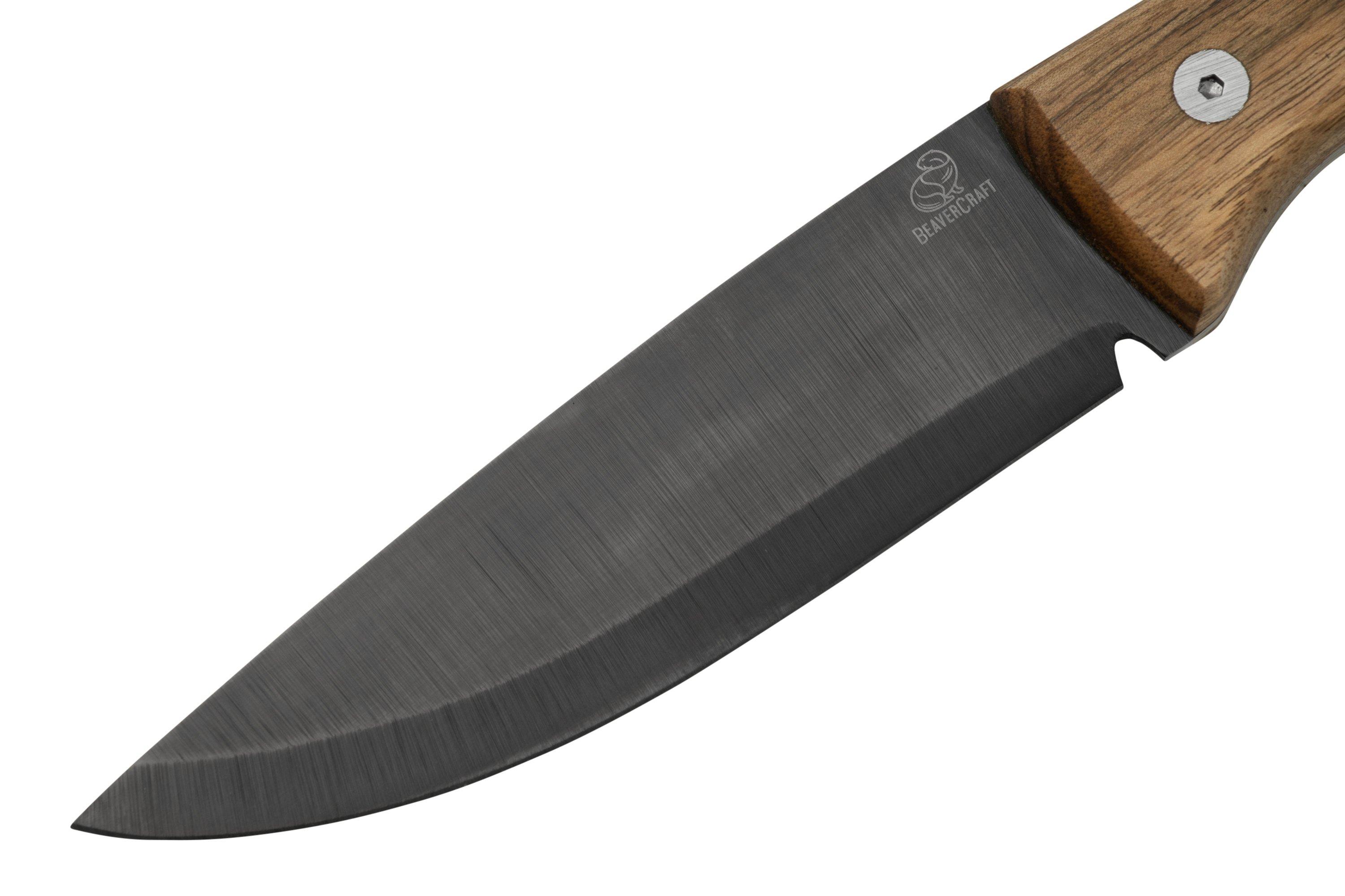 BeaverCraft BSH3 Bushcraft Knife Carbon BSH3 | Advantageously shopping ...