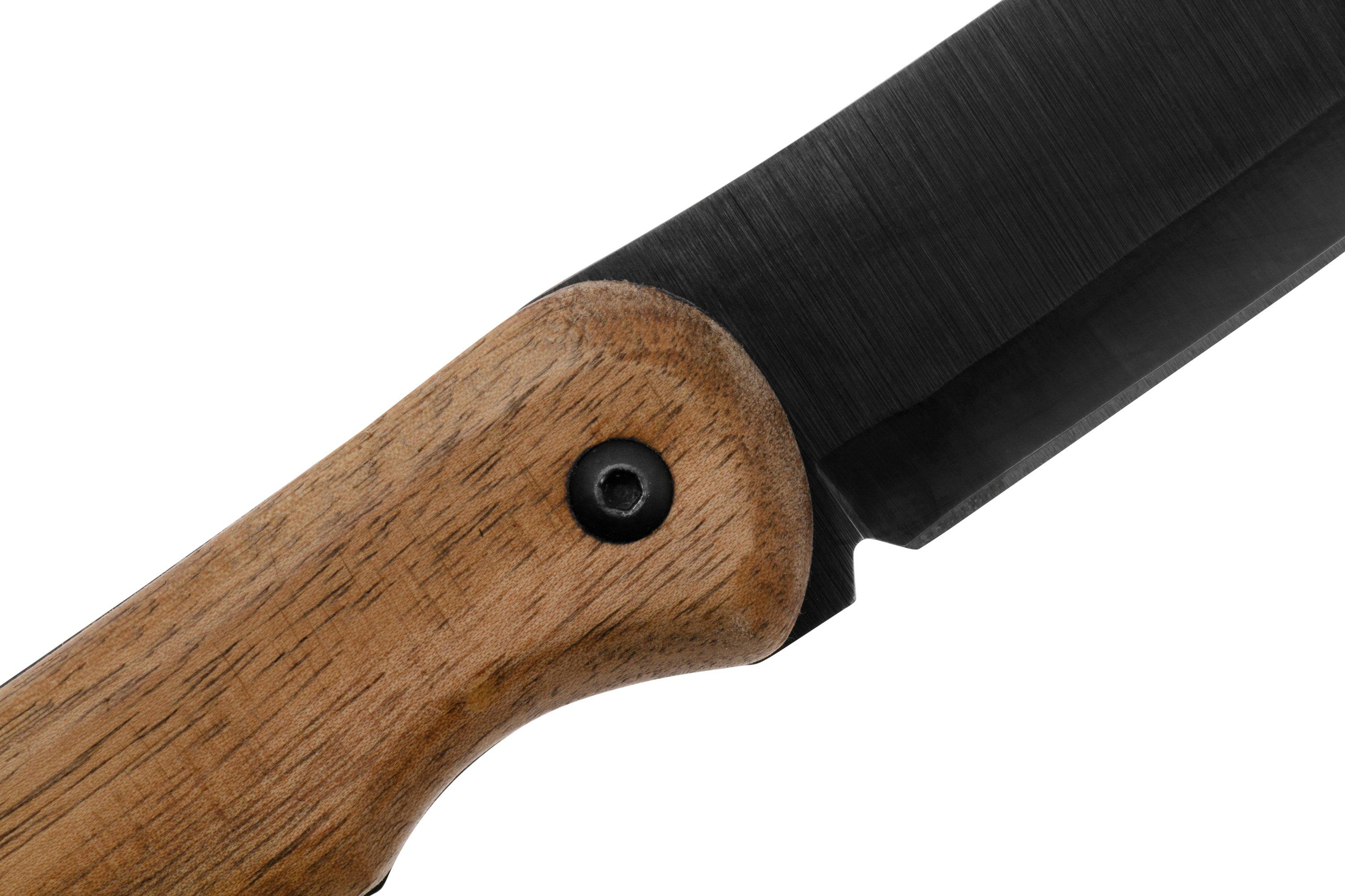 Beavercraft BSH5 Shadow Compact Bushcraft Knife, fixed knife ...