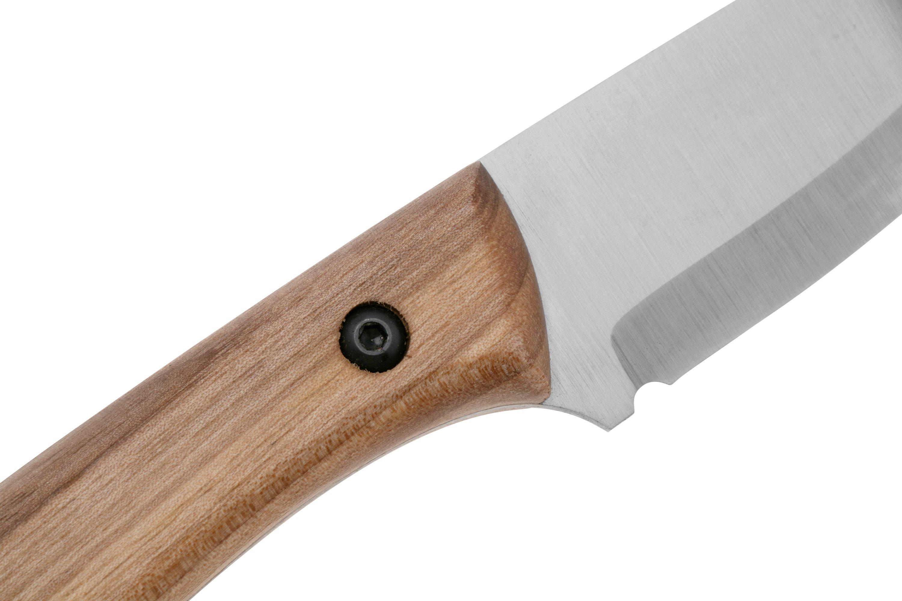 BeaverCraft BSH7 Wild Harvest Bushcraft Knife With Sheath ...