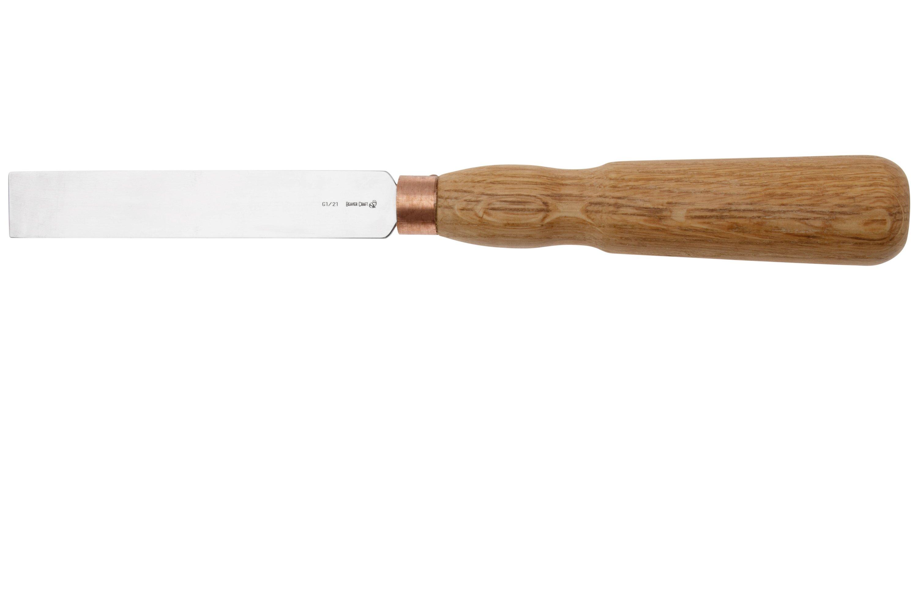 BeaverCraft Straight Flat Chisel G1-21, 21 mm, gouge | Achetez à prix ...
