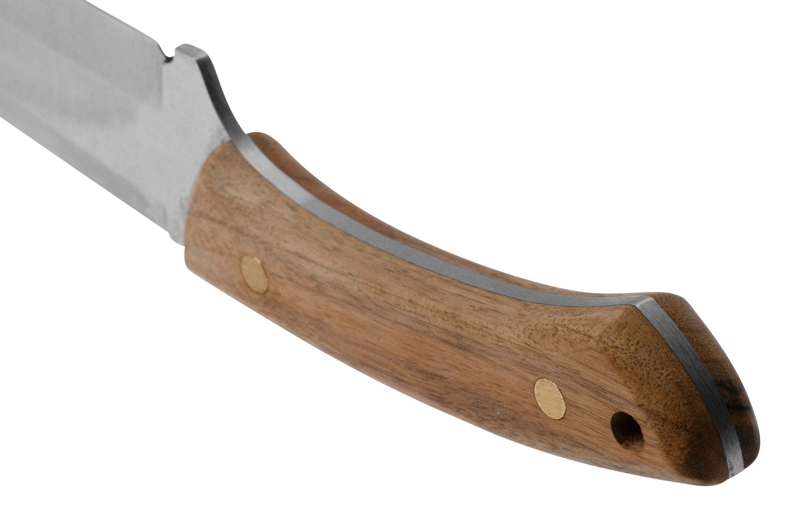 Beavercraft HGK1-ART Hunting Knife, Stainless Steel, Walnut Handle ...