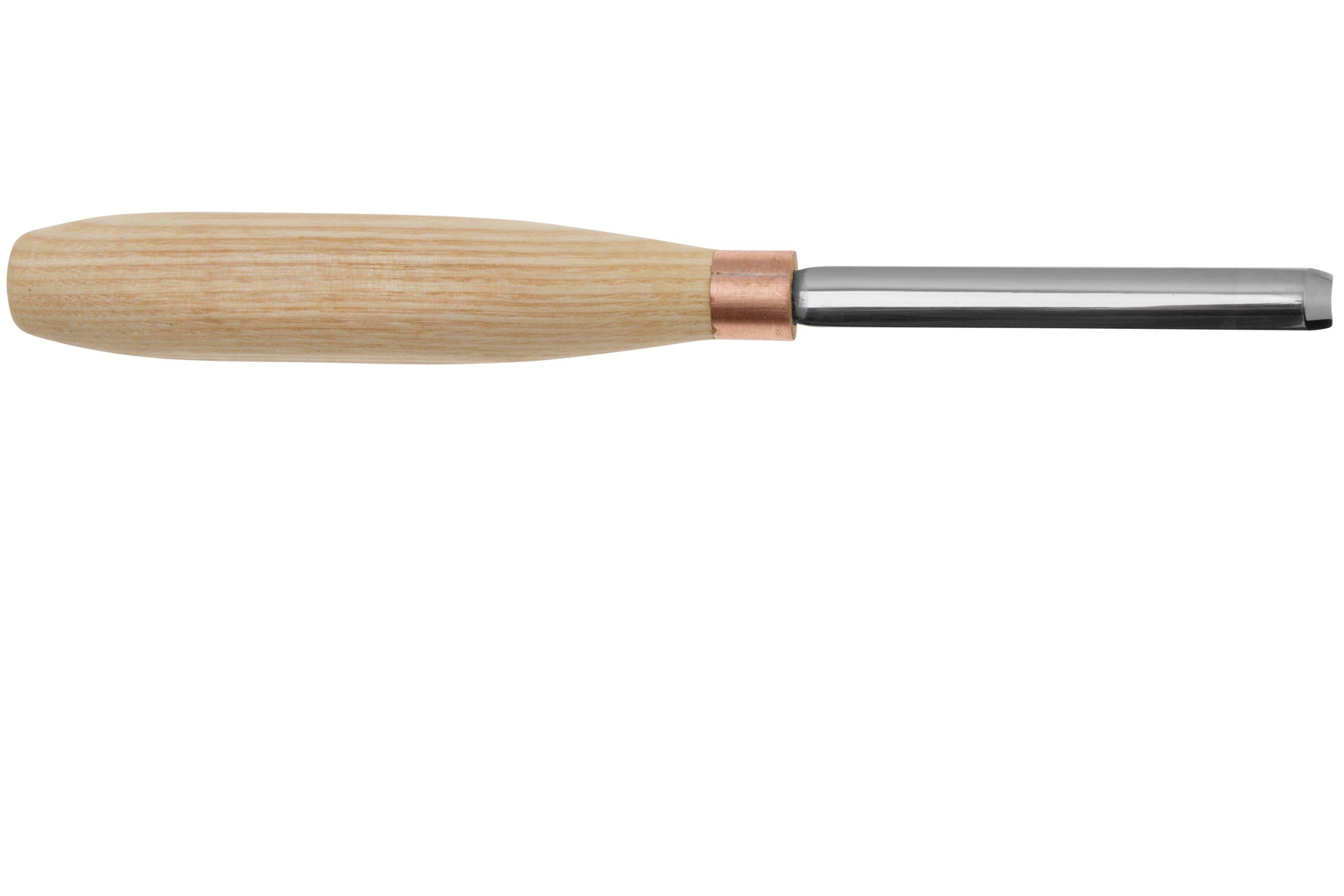 BeaverCraft Compact Straight Rounded Chisel K8-08 Sweep 8, 8 mm, gouge ...