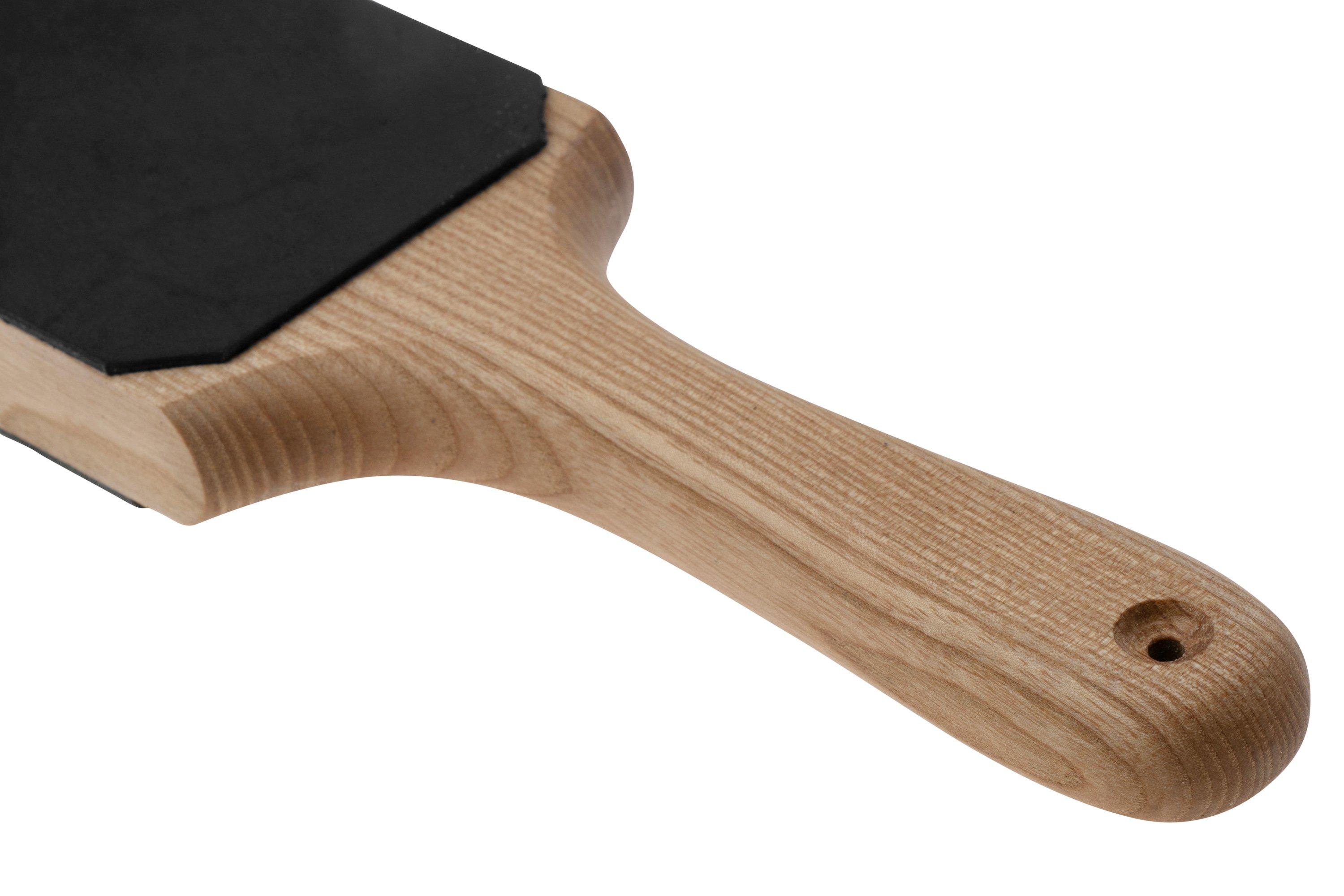 Beavercraft LS1P1 Dual-Sided Leather Paddle Strop with P01 Polishing ...