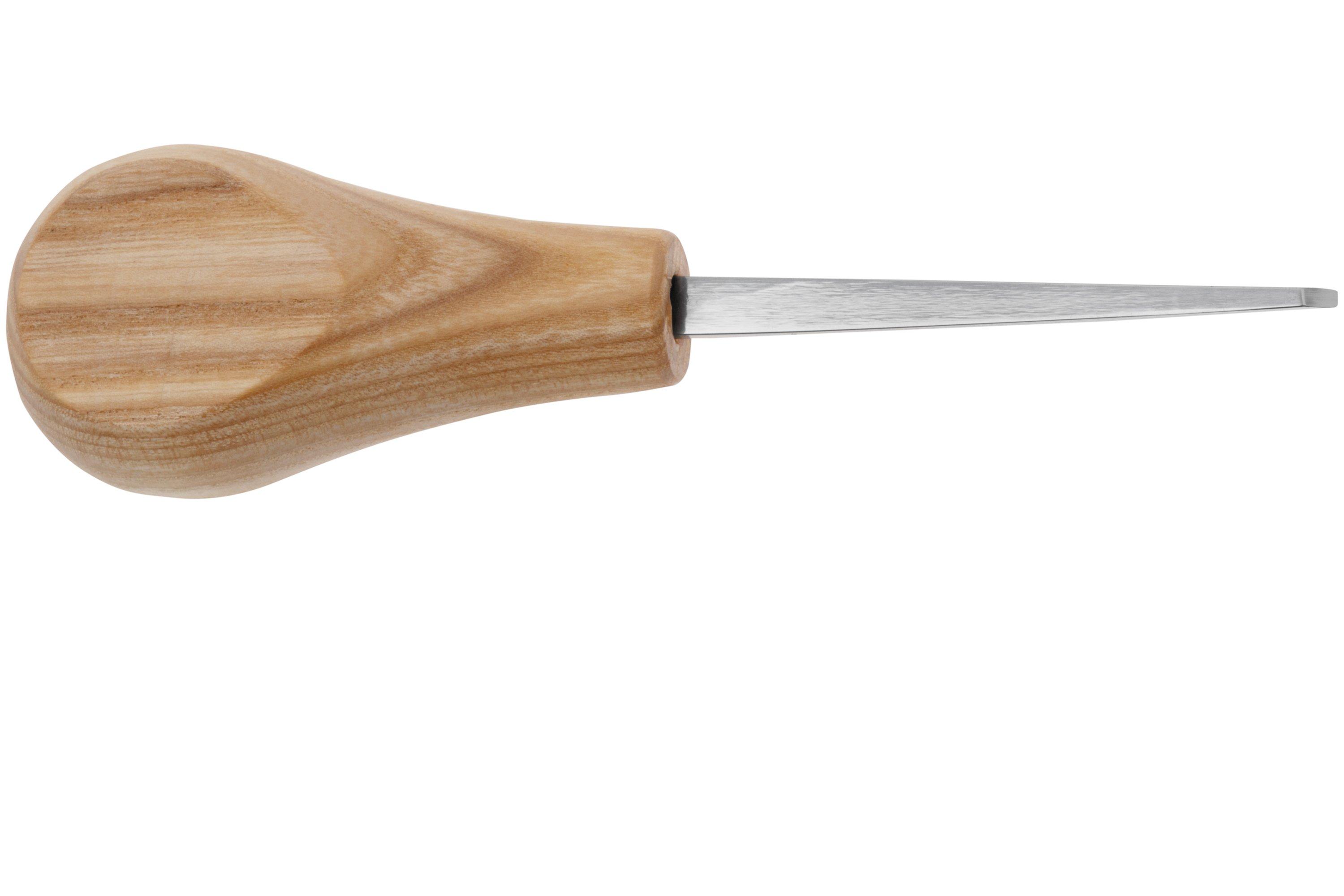 BeaverCraft Palm Chisel P1-02 Straight Flat Sweep No. 1, 2 mm, hand ...