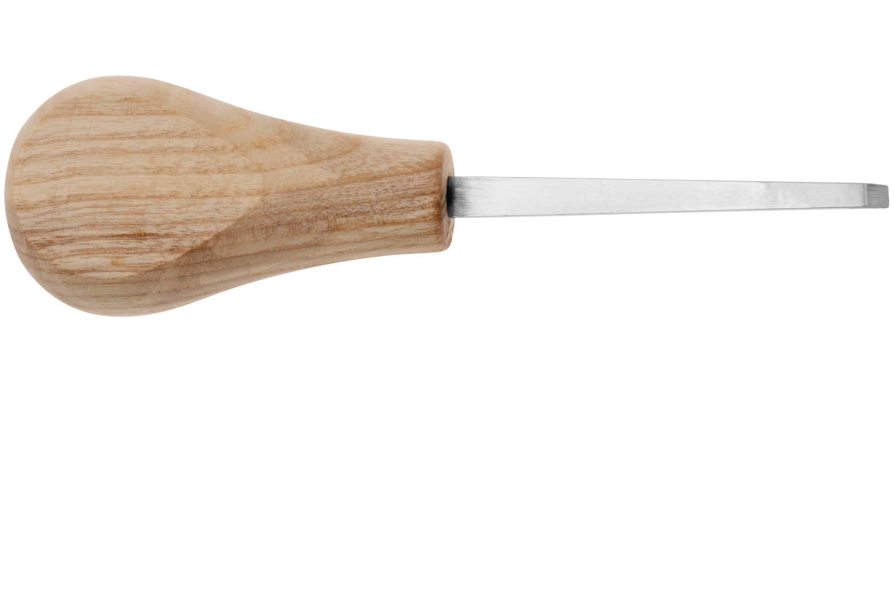 BeaverCraft Palm Chisel P1-04 Straight Flat Sweep No. 1, 4 mm, hand ...