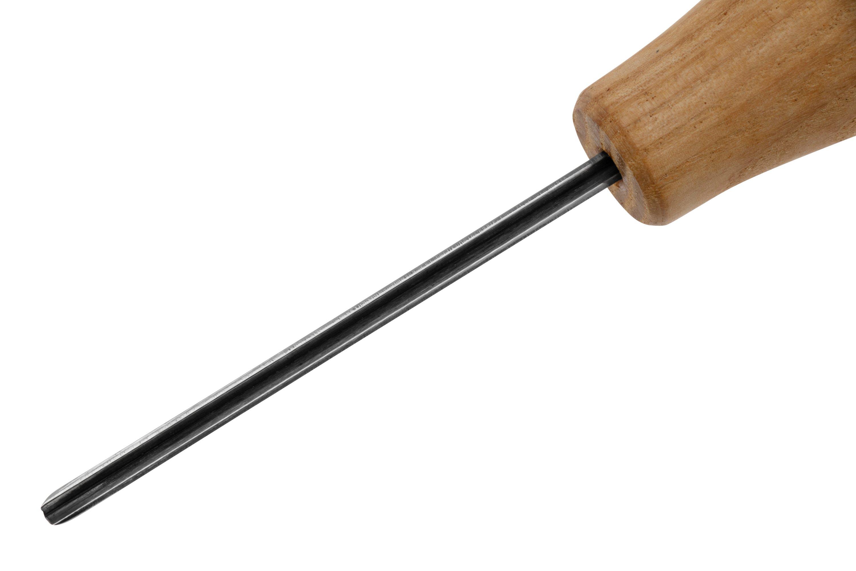 BeaverCraft Palm Chisel P12-02 Straight V Tool Sweep No. 12, 2 mm, hand ...