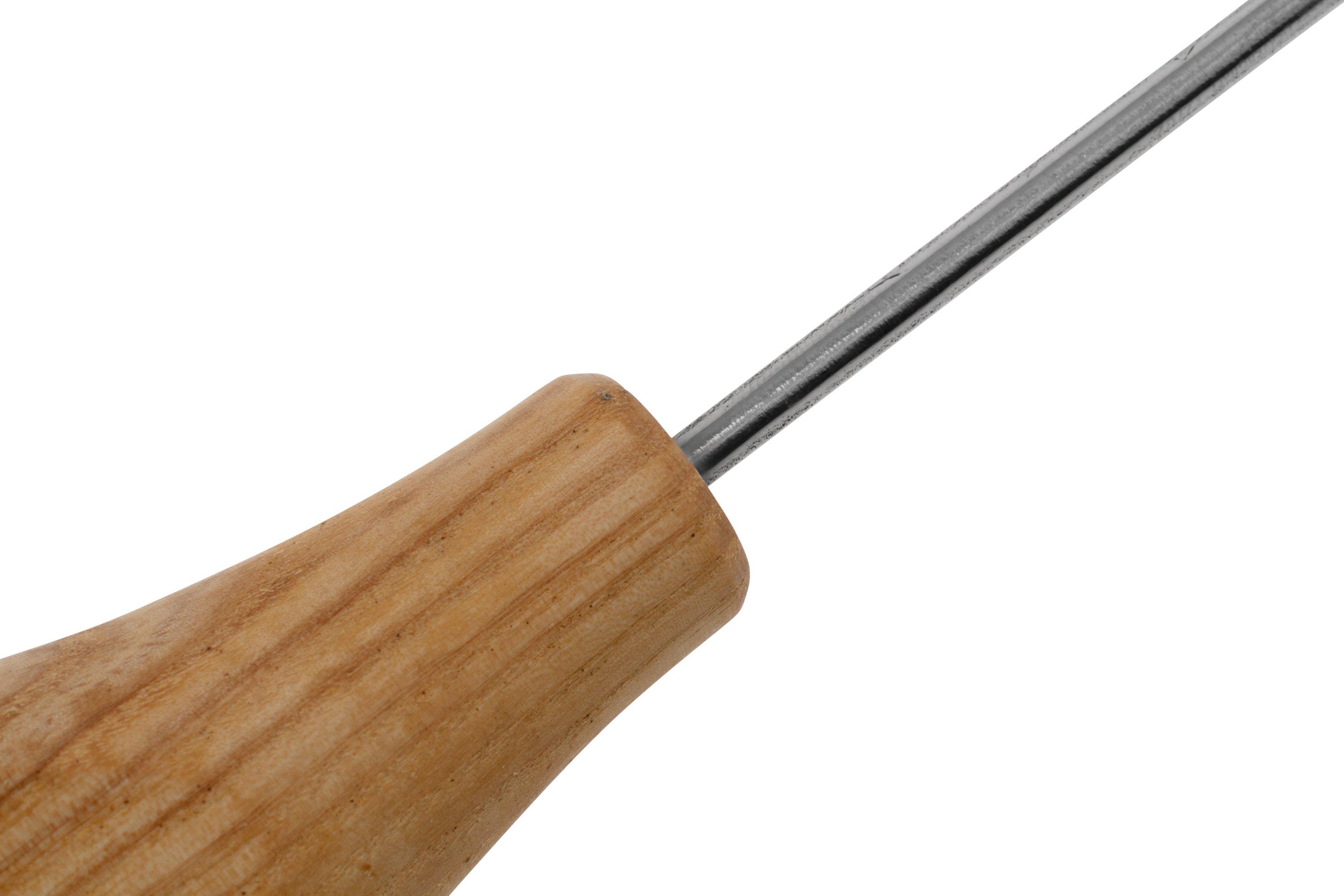 BeaverCraft Palm Chisel P12-02 Straight V Tool Sweep No. 12, 2 mm, hand ...