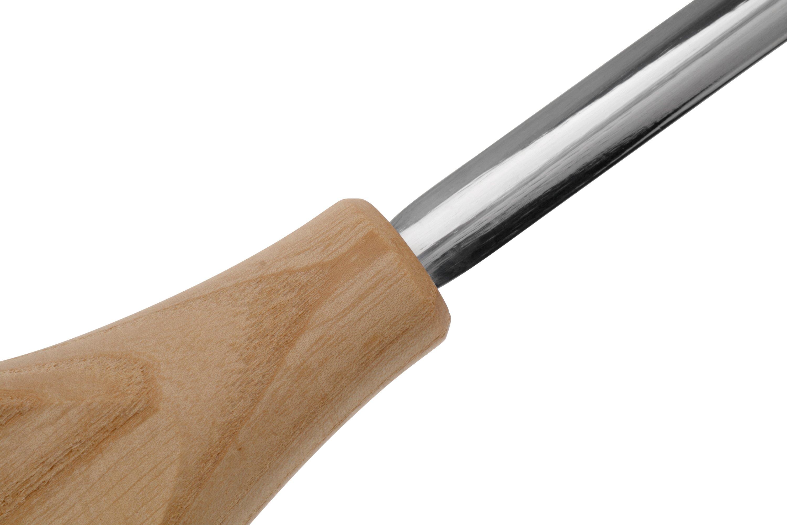BeaverCraft Palm Chisel P8-08 Straight Rounded Sweep No. 8, 8 mm, hand ...