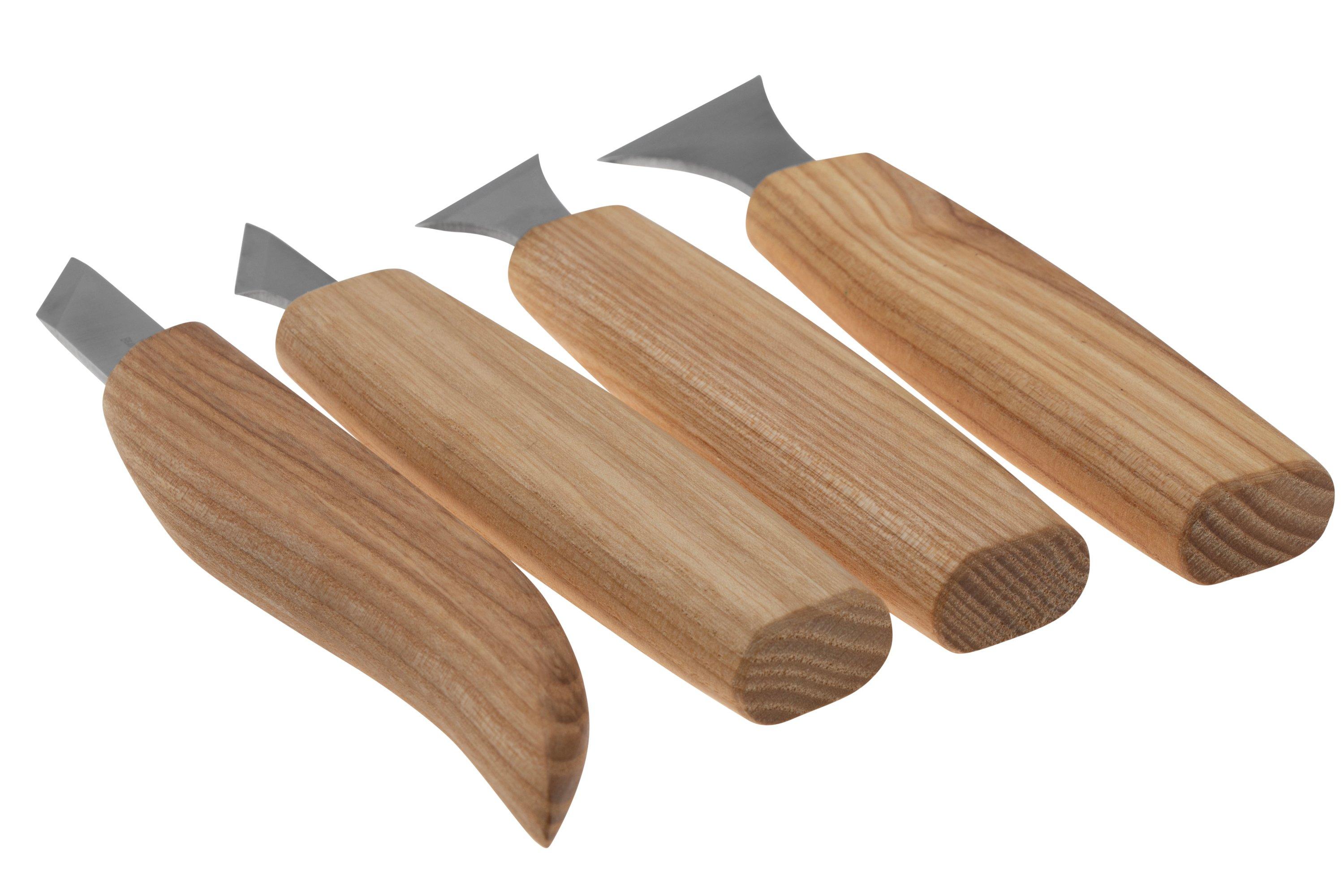 BeaverCraft S05 Chip Carving Knife Set, wood cutting set ...