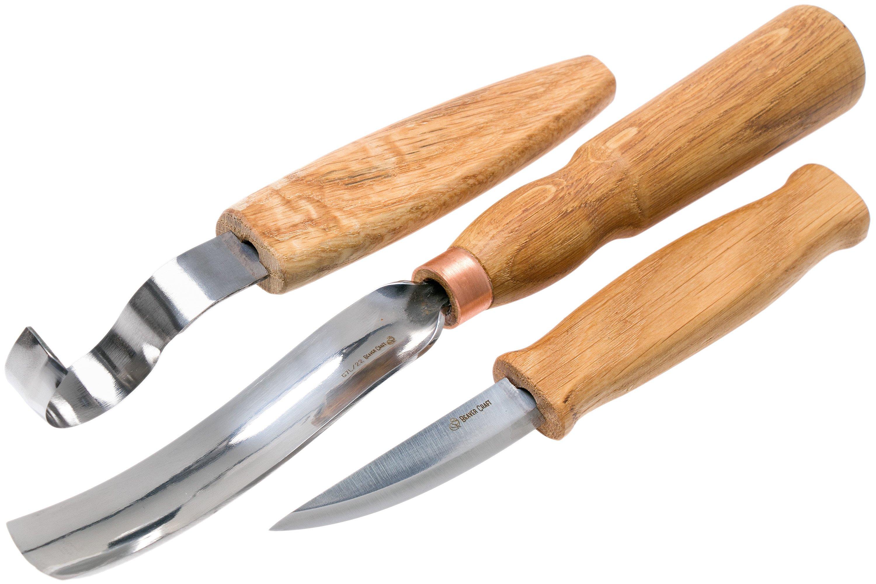 BeaverCraft Wood Carving Kit S14, wood carving set | Advantageously ...