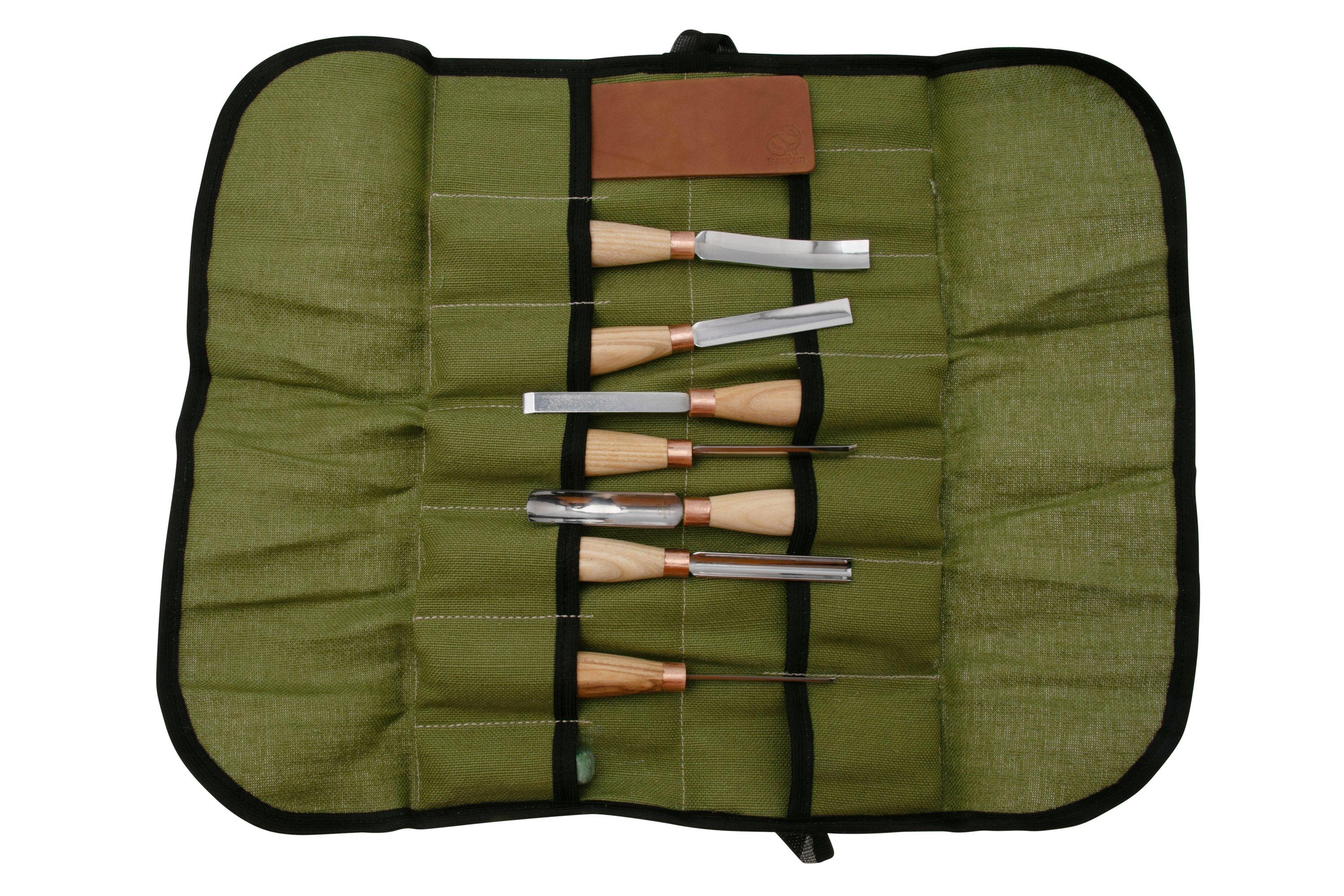 Beavercraft SC03 Wood Carving Gouge Chisel Set Of 7 Tools, set of wood ...