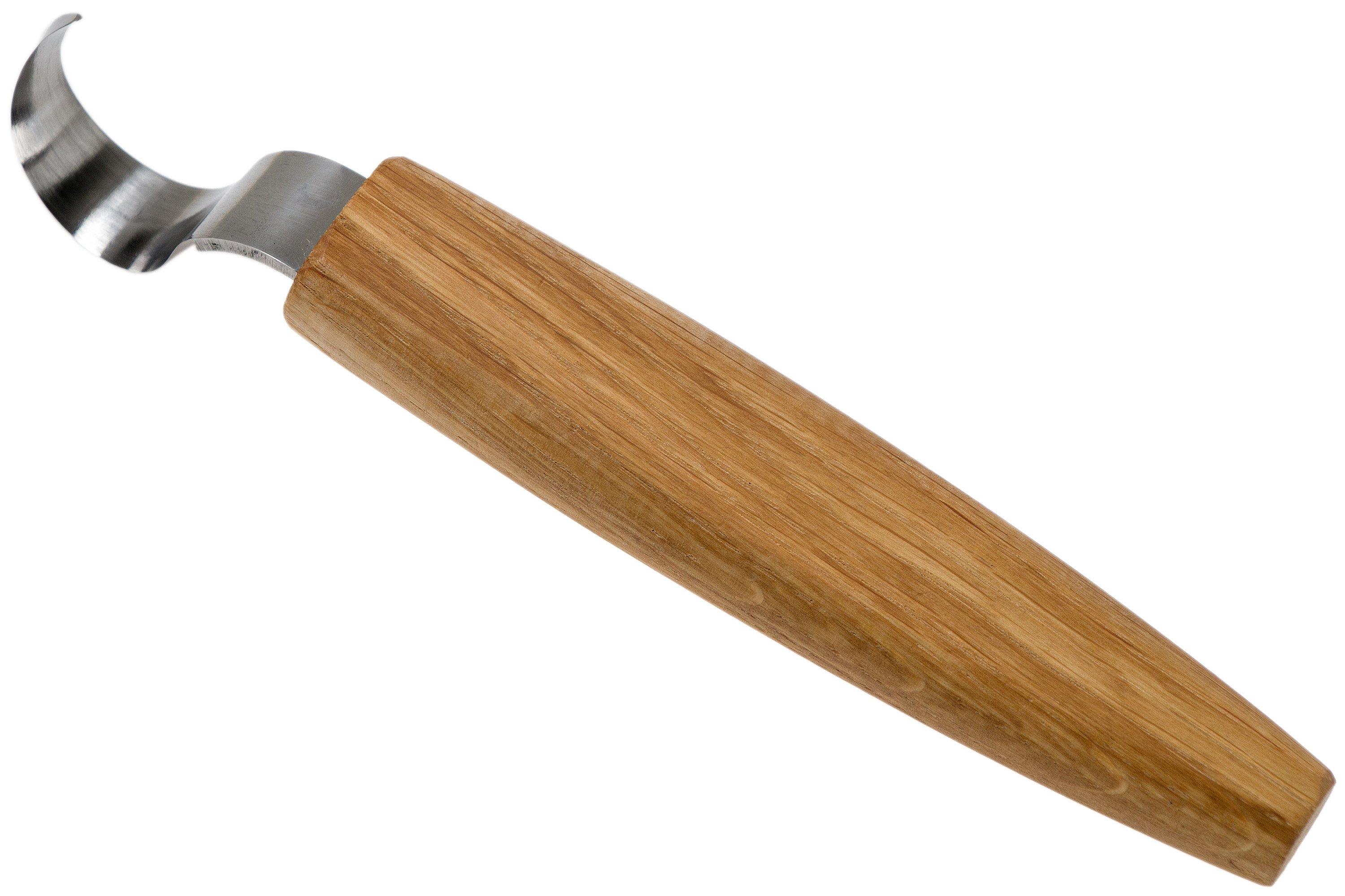 BeaverCraft Oak Spoon Carving Knife 25 mm SK1SOAK, right-handed spoon ...