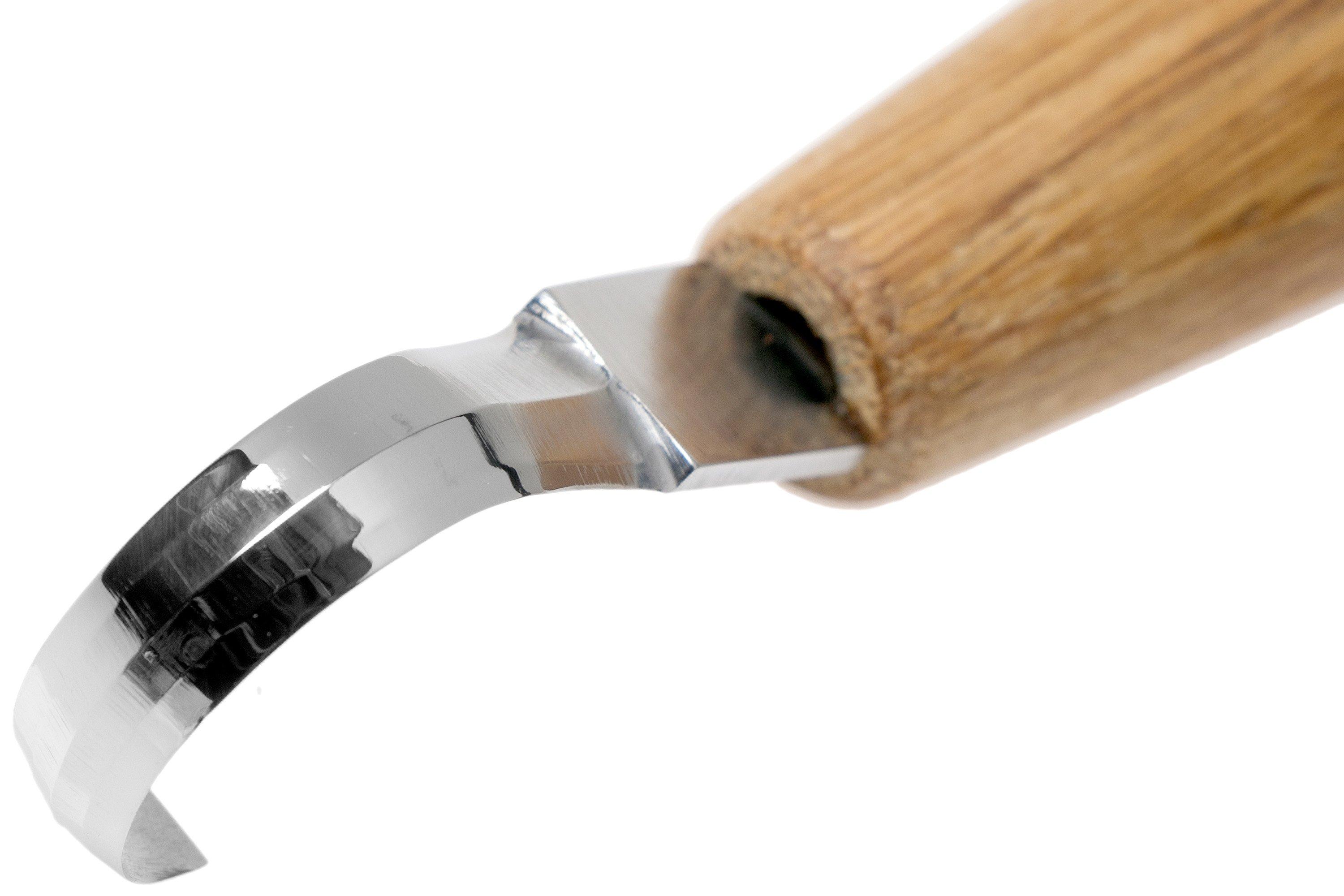 BeaverCraft Spoon Carving Knife Deep Cut Bevels SK5S, Double Edge ...