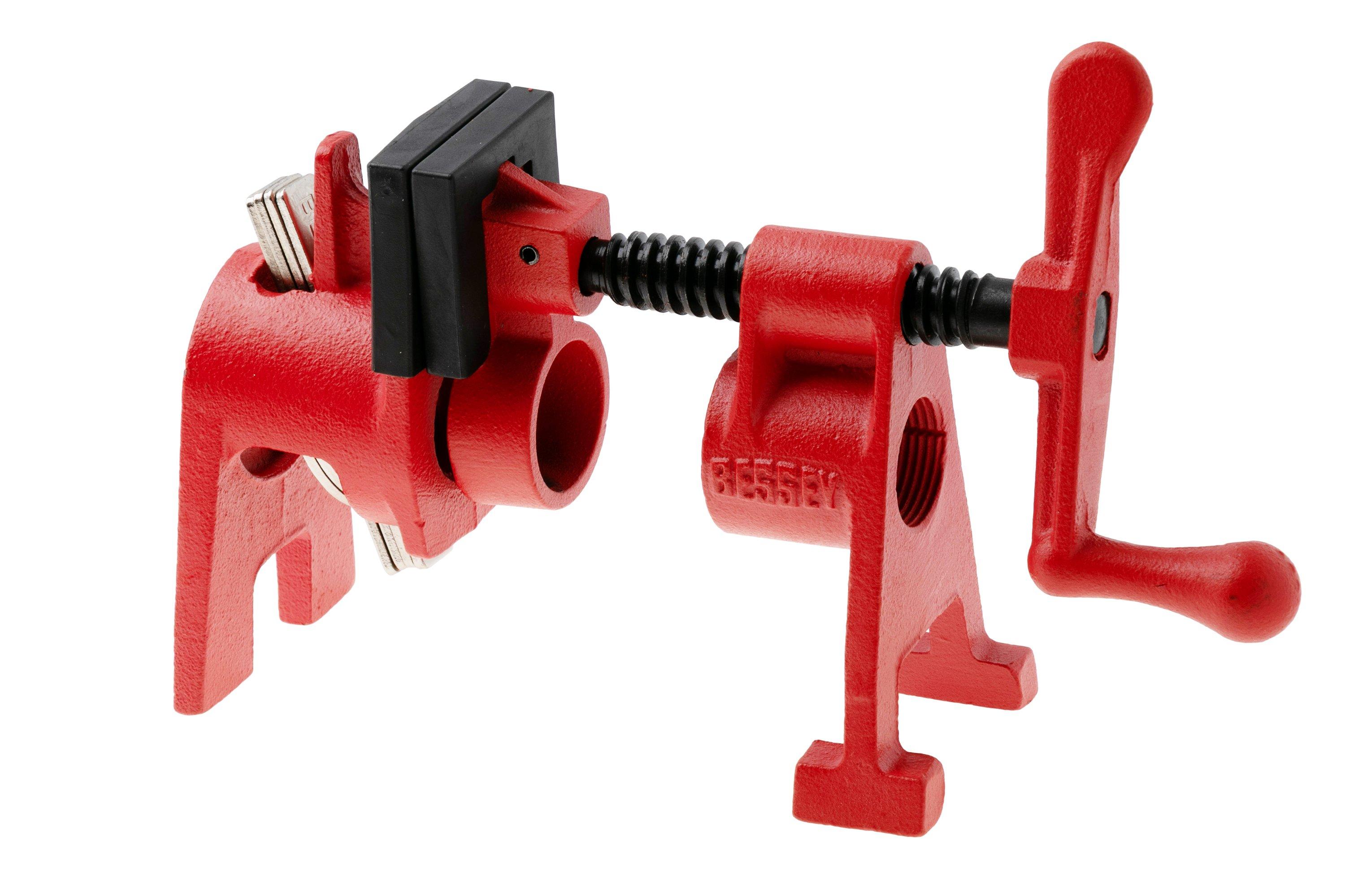 Bessey Tube-Screw Clamp BPCH34, pipe-screw clamp for outer diameter 26. ...