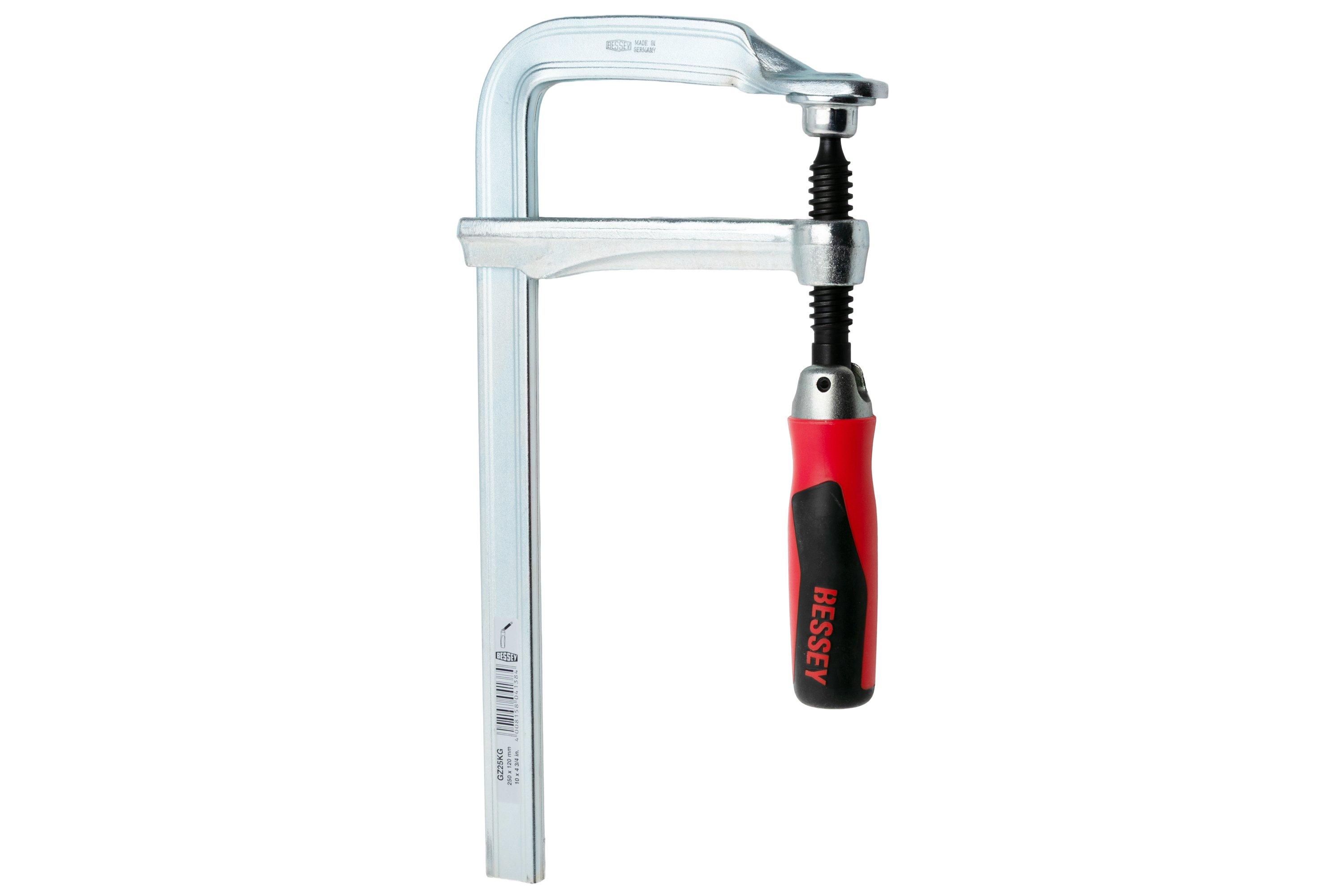 Bessey GZ25KG, Zwinge mit klappbarem Griff, 250/120 mm | Günstiger ...
