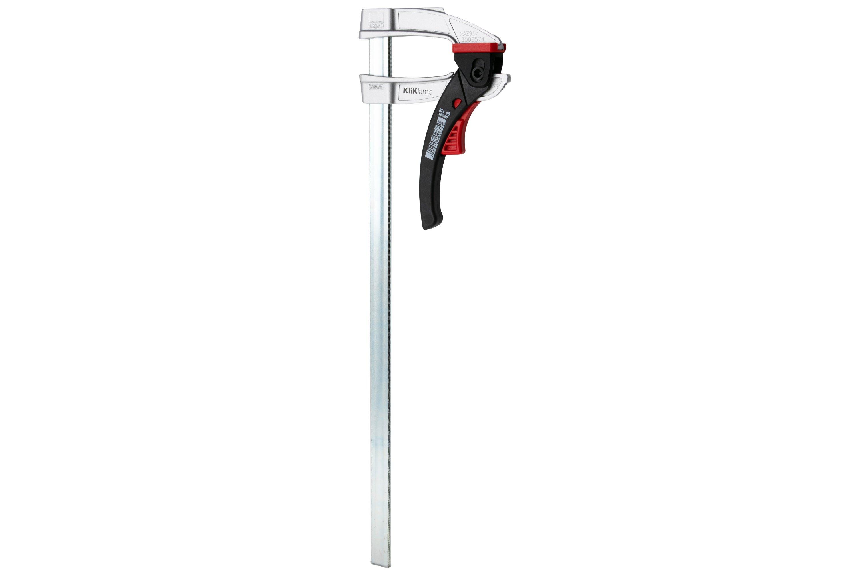 Bessey KliKlamp KLI40, high‑tech lever clamp, 400/80 mm ...