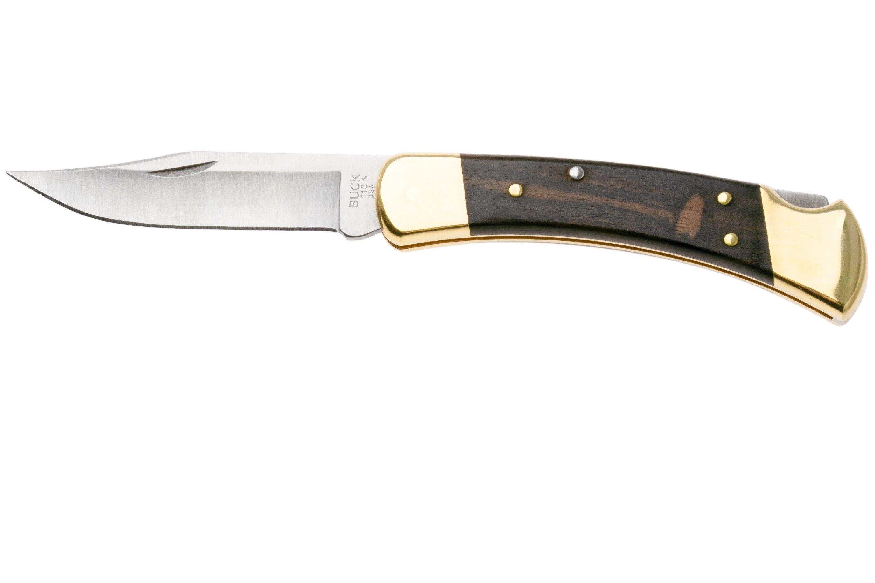 Buck 110 Folding Hunter Ebony navalha | Compras vantajosas em ...