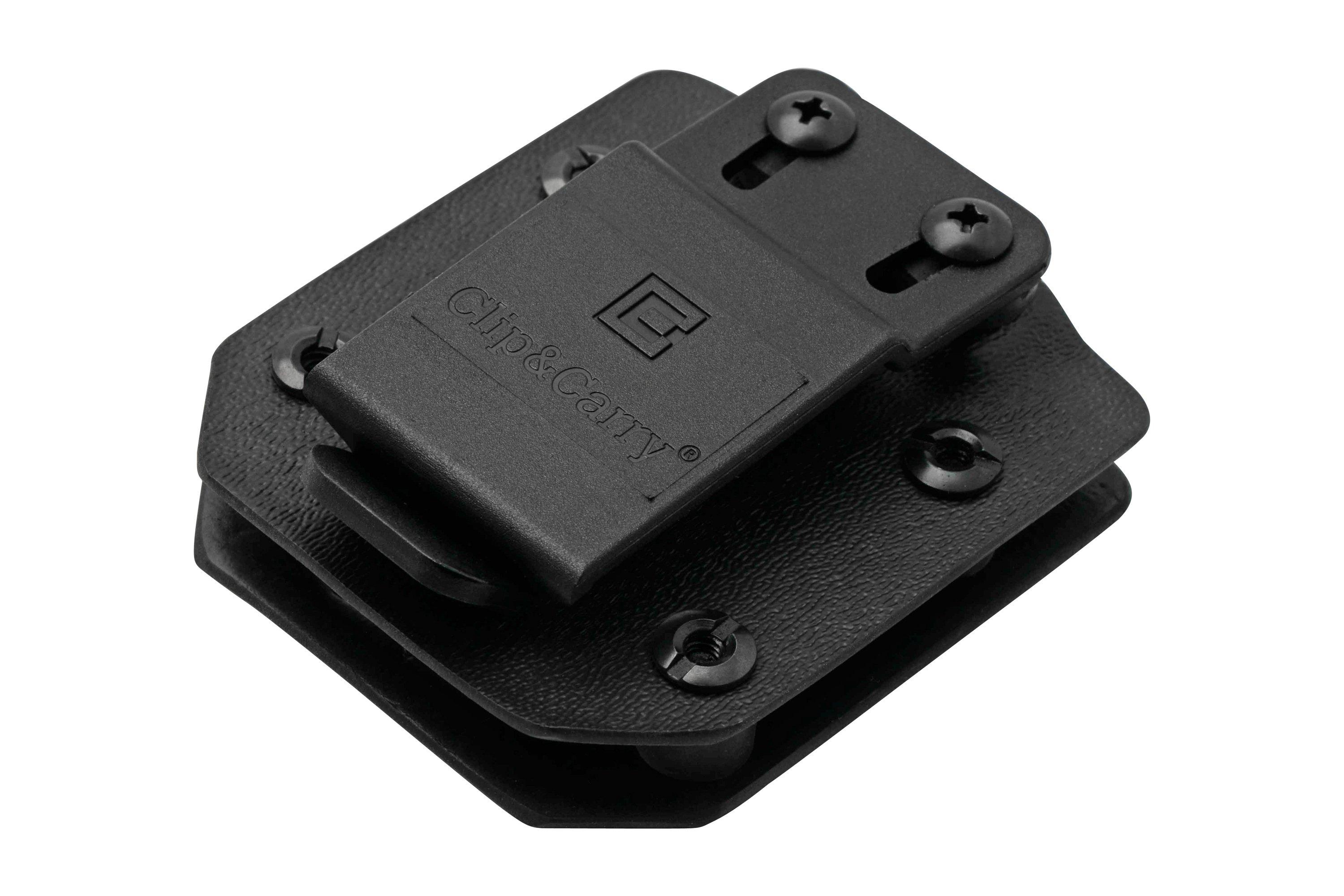 Clip And Carry Kydex Sheath Buck 110, 112, Black BUCK110-112-BLK belt ...