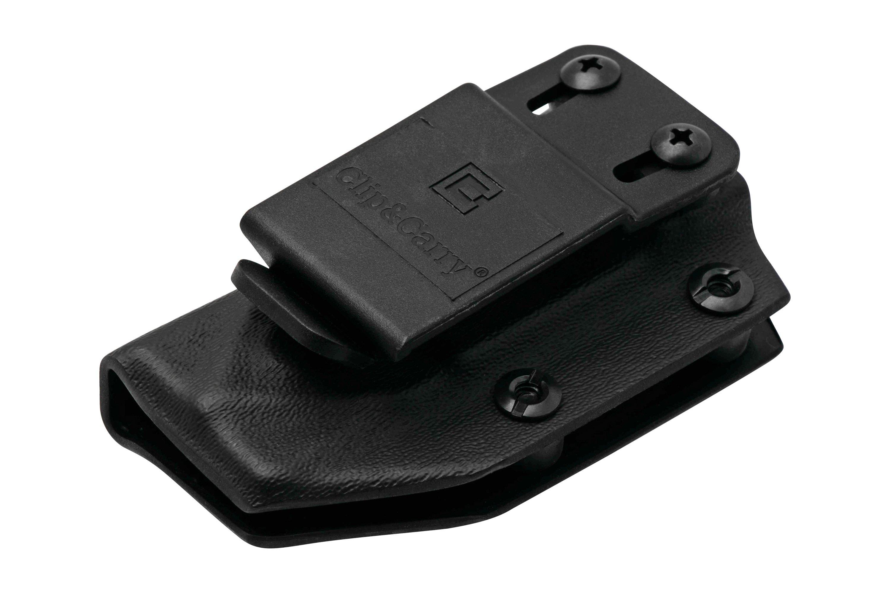 Clip And Carry Kydex Sheath Gerber MP600, Black GMP600-BLK belt holster ...