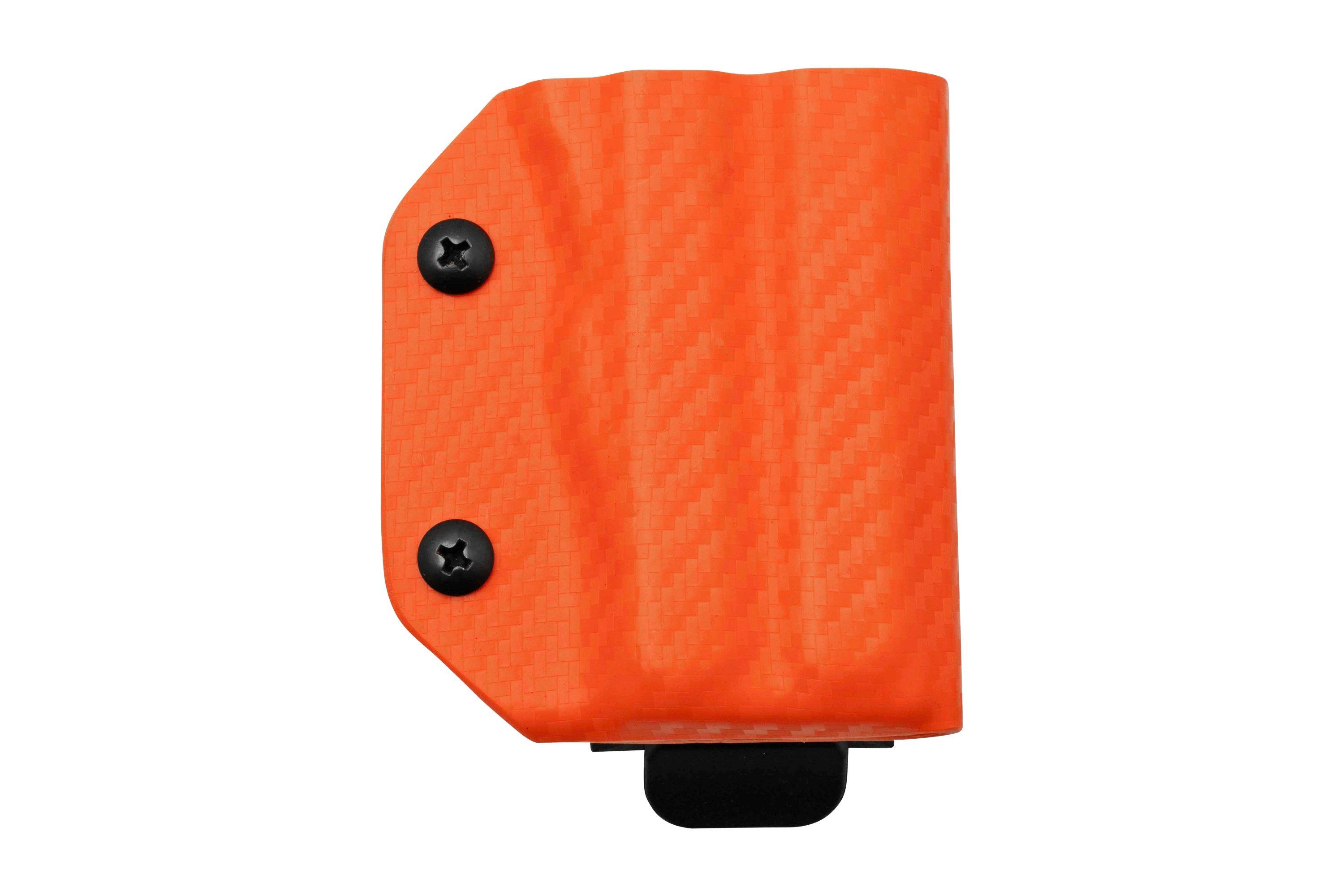 Clip And Carry Kydex Sheath Gerber Truss, Carbon Fiber Orange GTRUSS-CF ...