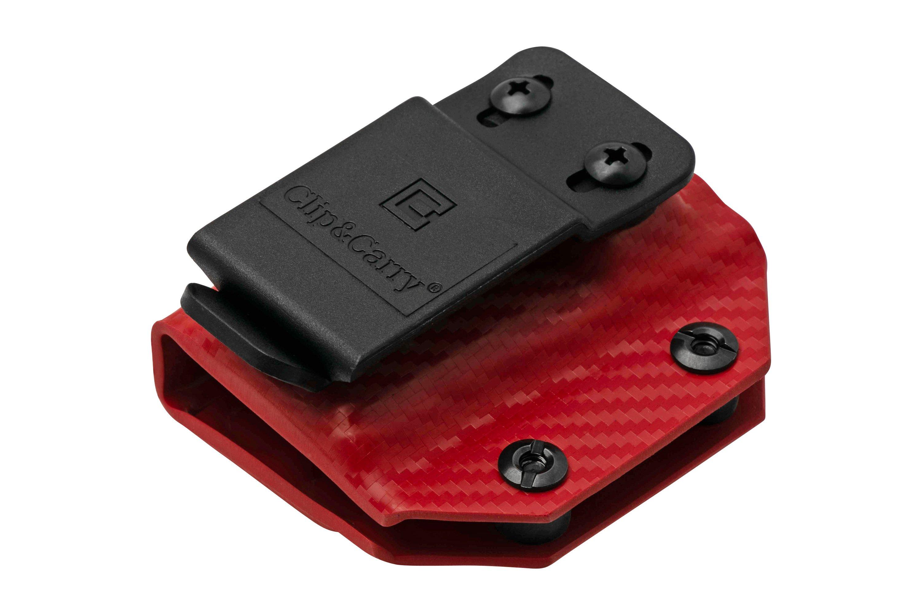 Clip And Carry Kydex Sheath Gerber Truss, Carbon Fiber Red GTRUSS-CF ...