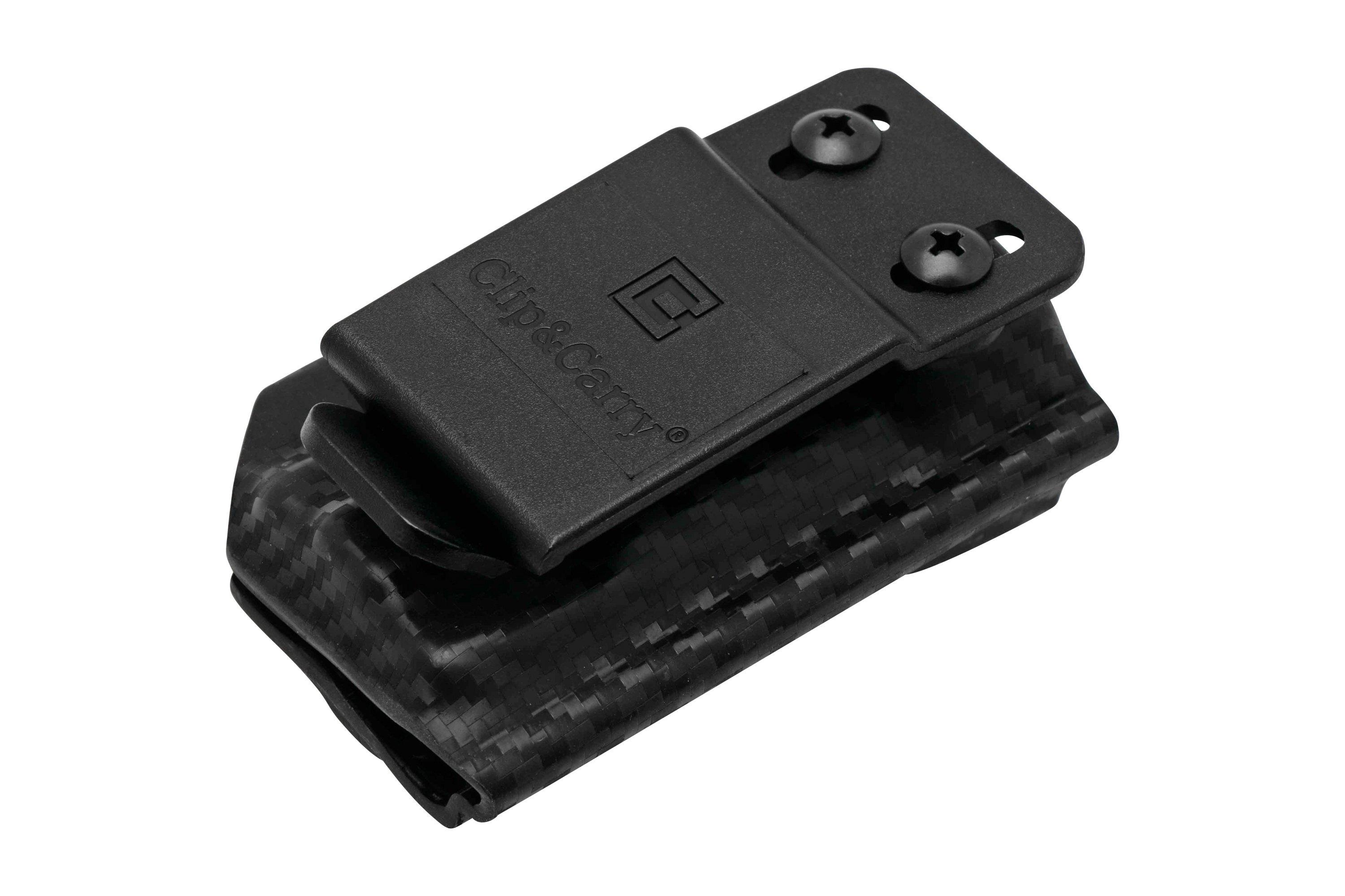 Clip And Carry Kydex Sheath Leatherman Free P2, Carbon Fiber Black LP2 ...