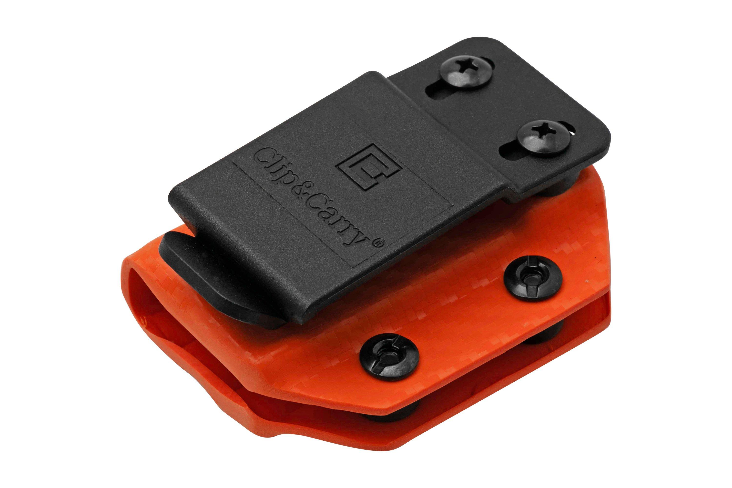 Clip And Carry Kydex Sheath Victorinox SwissTool, Carbon Fiber Orange ...