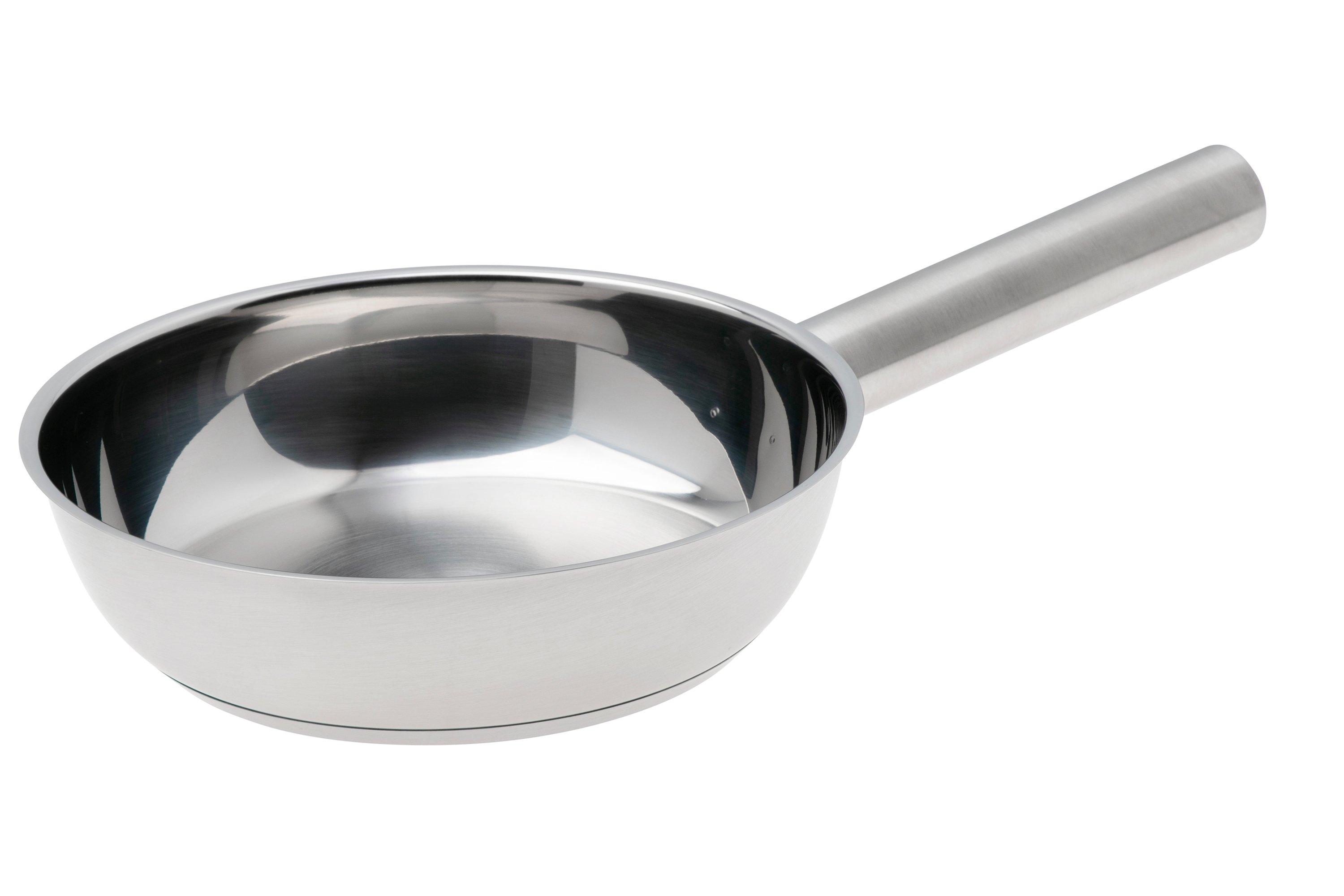 Combekk SUS-Y Pro 151120 Uncoated Recycled Stainless Steel, frying pan ...