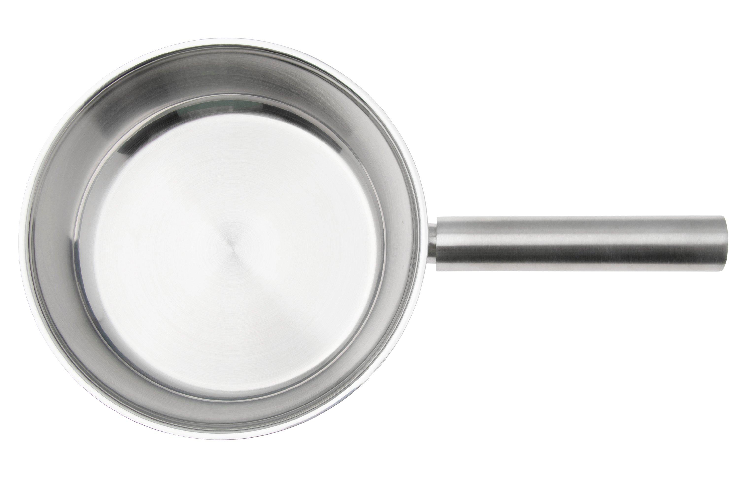 Combekk SUS-Y Pro 151120 Uncoated Recycled Stainless Steel, frying pan ...