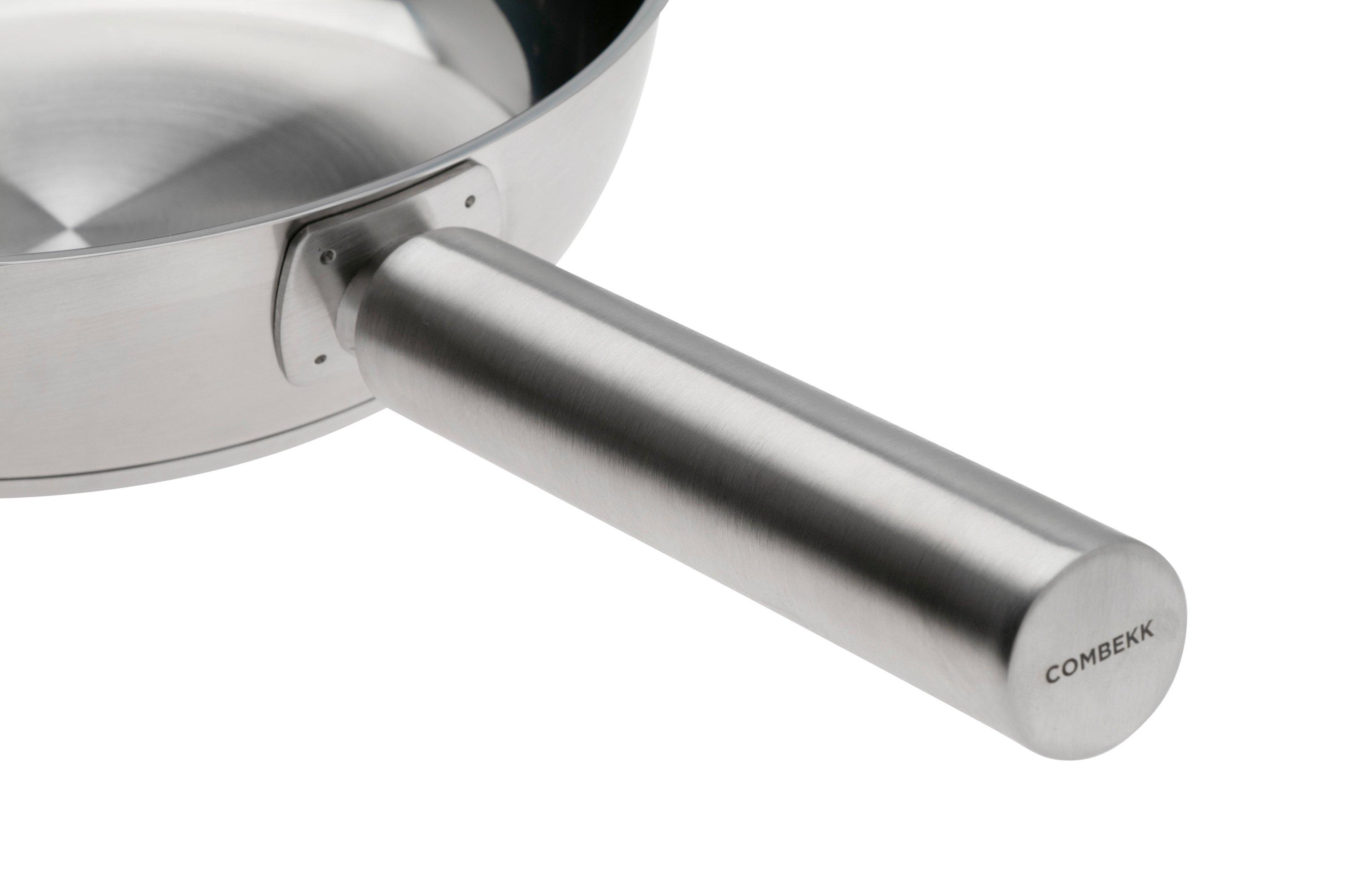 Combekk SUS-Y Pro 151120 Uncoated Recycled Stainless Steel, frying pan ...