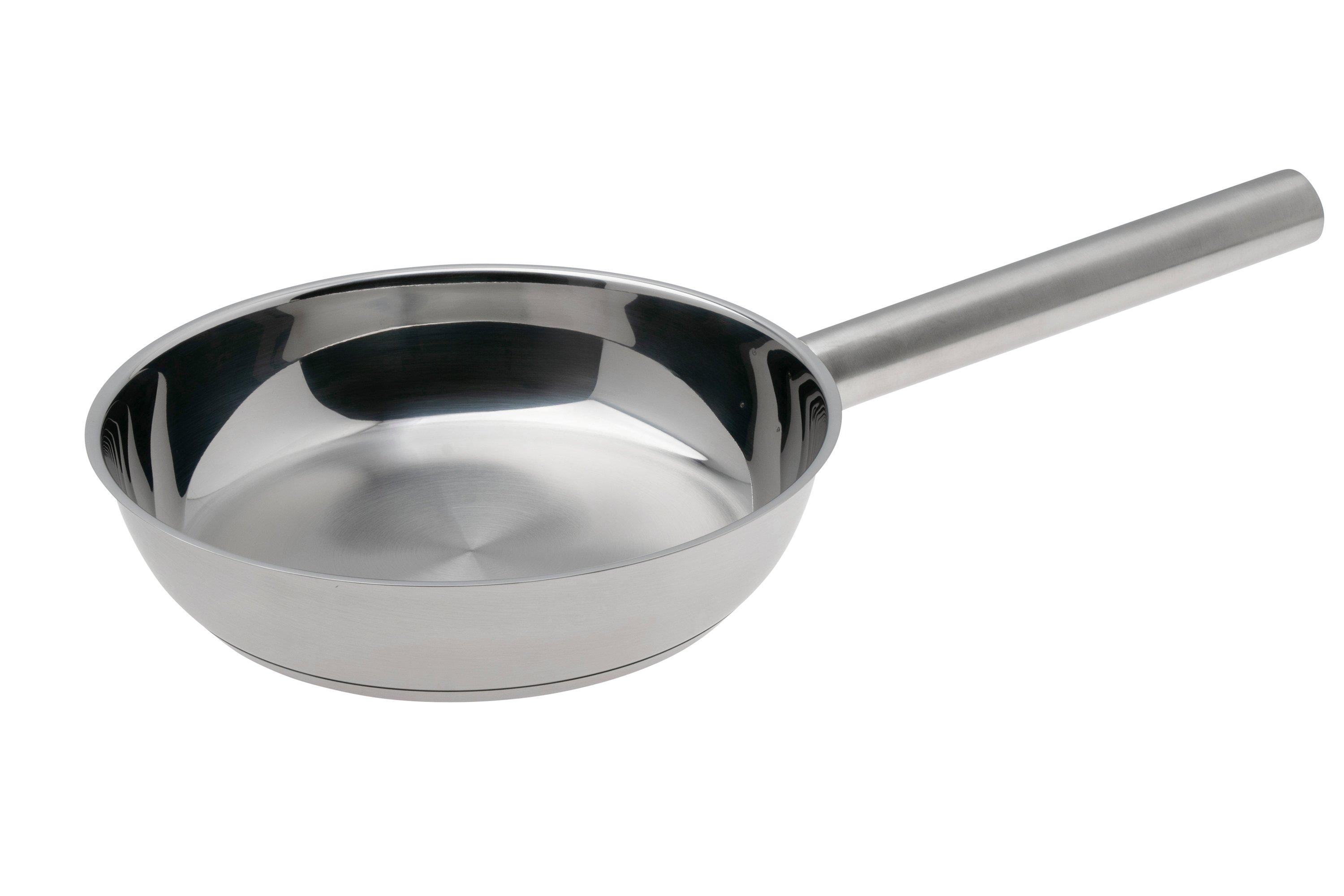 Combekk SUS-Y Pro 151124 Uncoated Recycled Stainless Steel, frying pan ...