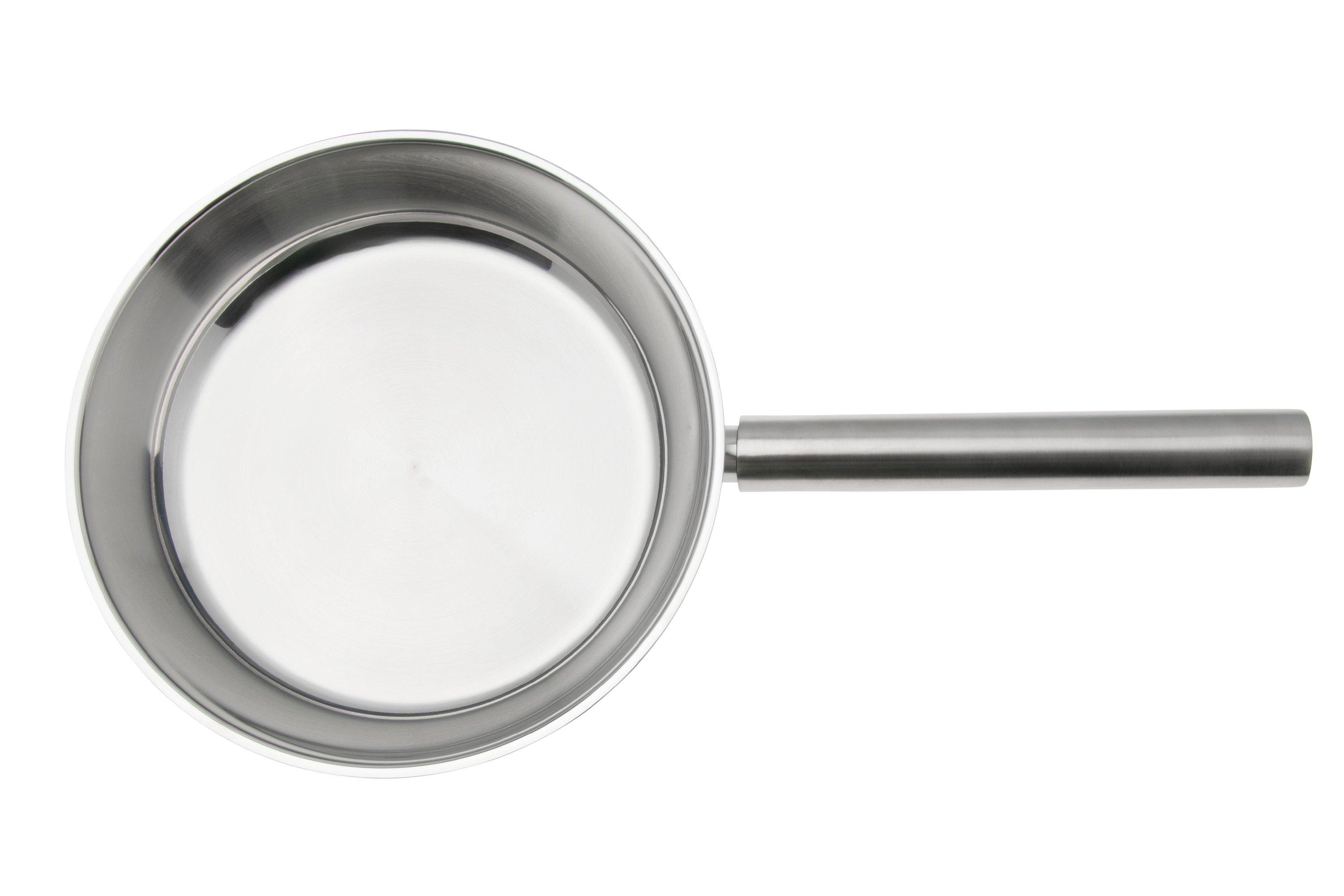 Combekk SUS-Y Pro 151124 Uncoated Recycled Stainless Steel, frying pan ...