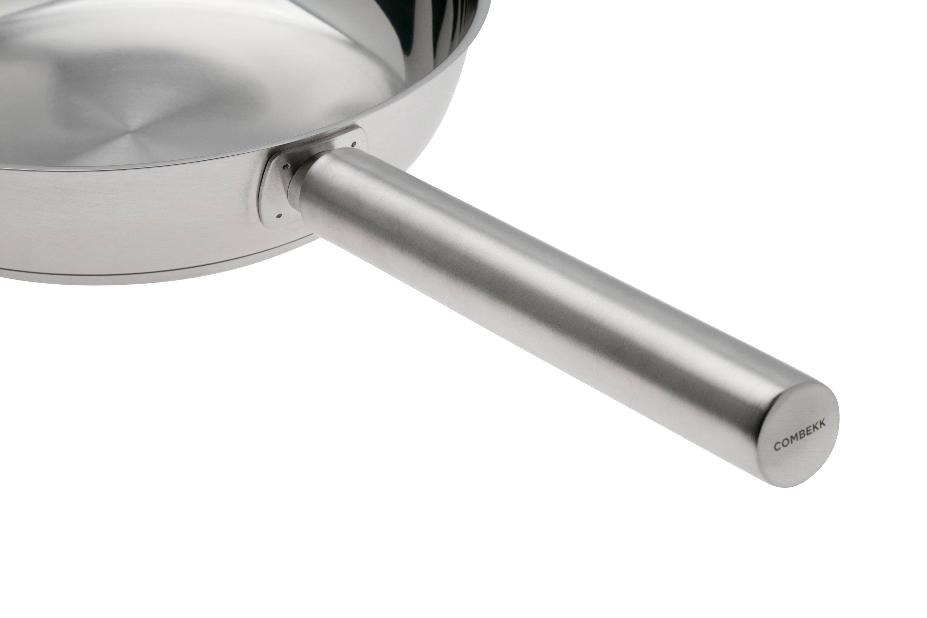 Combekk SUS-Y Pro 151124 Uncoated Recycled Stainless Steel, frying pan ...