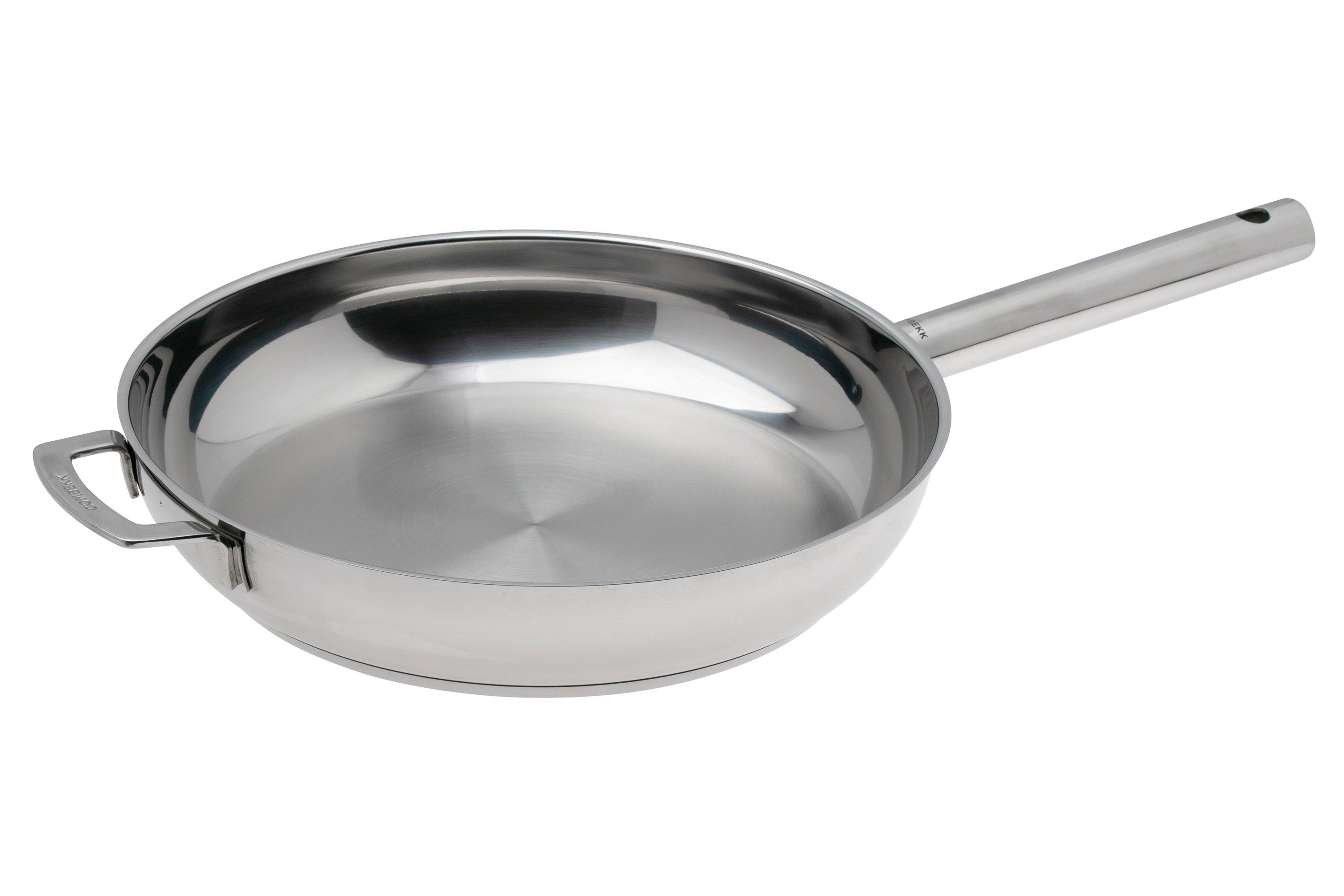 Combekk SUS-Y Pro 151132 Uncoated Recycled Stainless Steel, frying pan ...