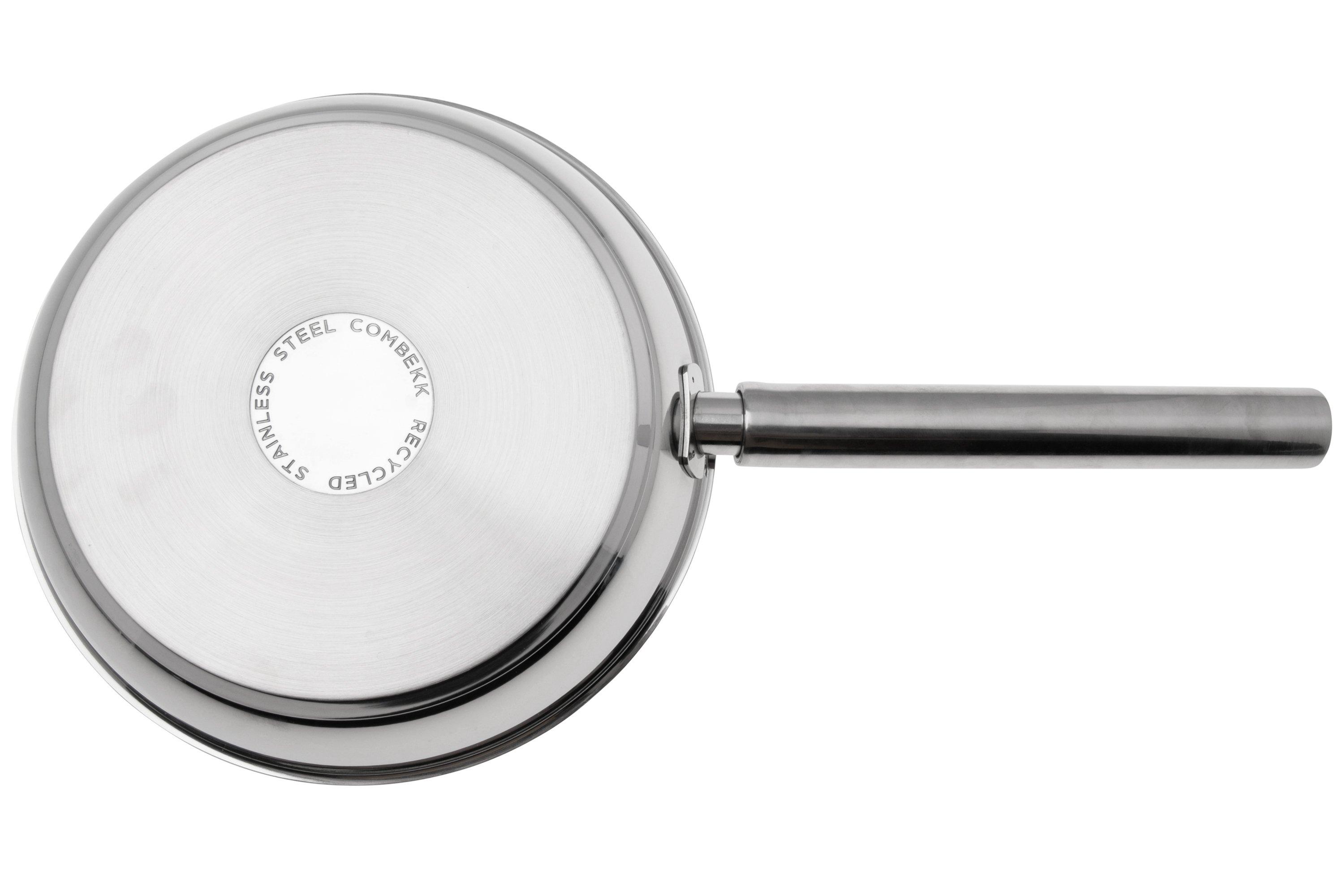 Combekk SUS-Y Pro 152124 Ceramic Recycled Stainless Steel, frying pan ...