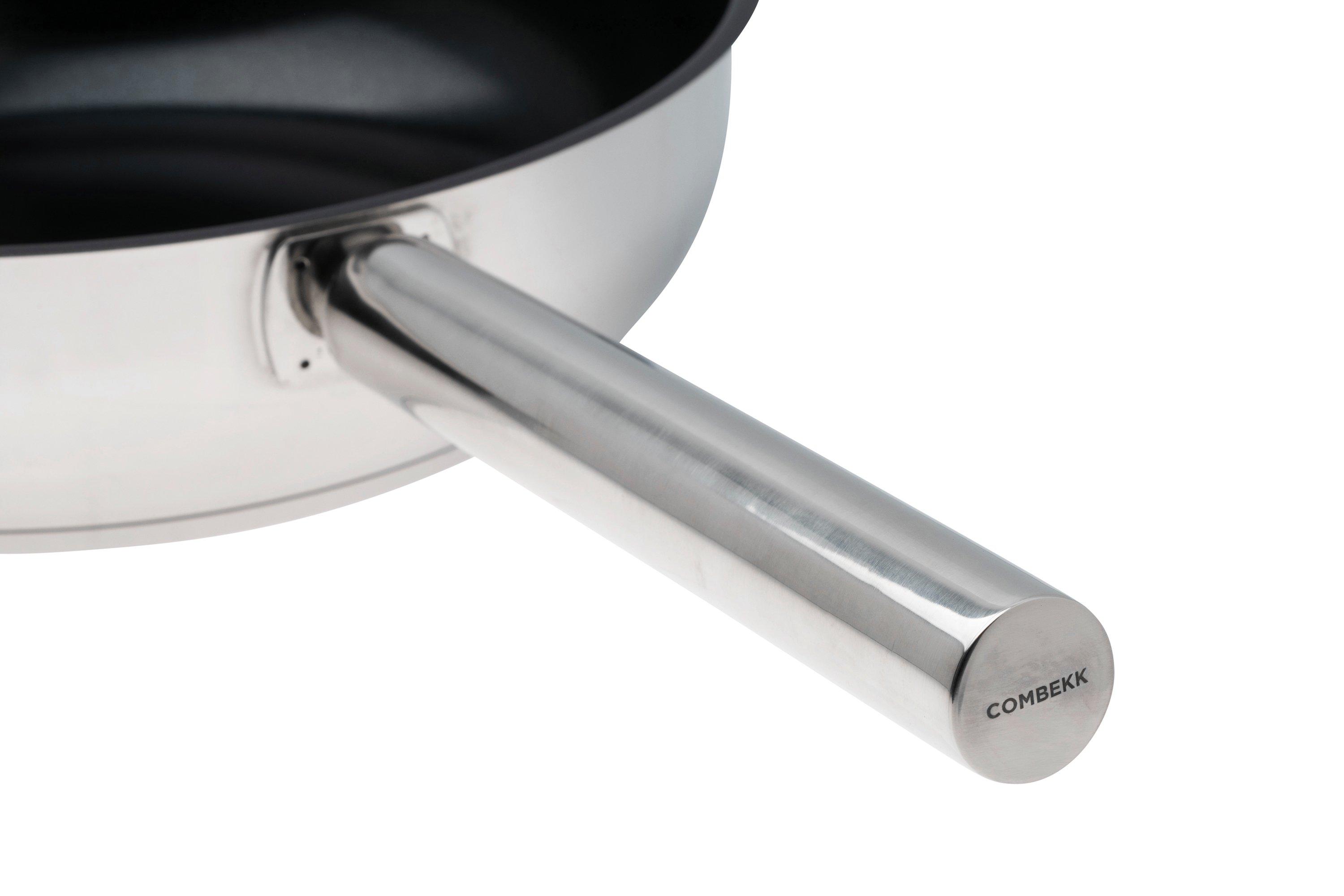 Combekk SUS-Y Pro 152528 Ceramic Recycled Stainless Steel, frying pan ...