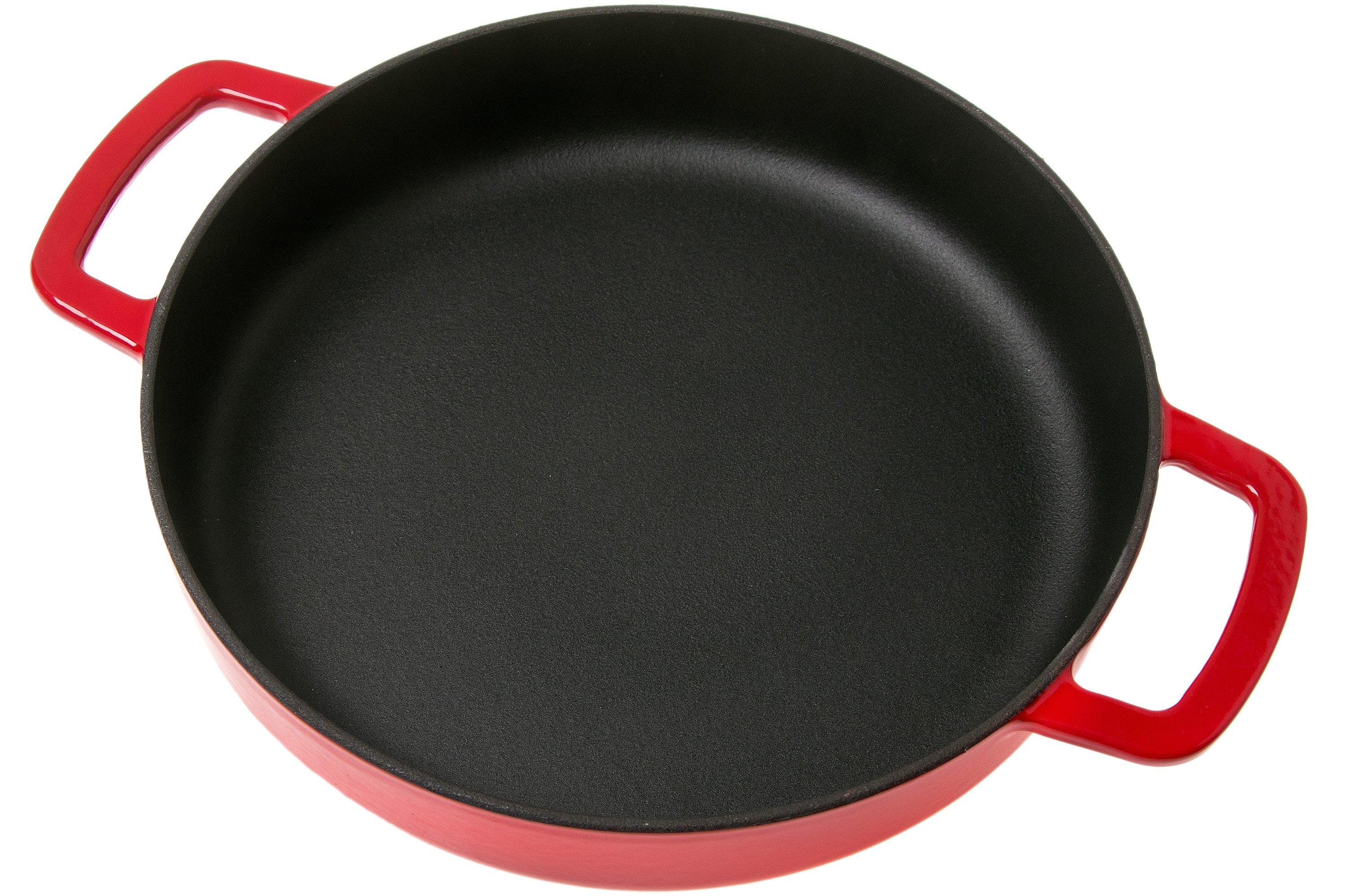 Combekk Sous Chef 192124RD frying pan double handle 24 cm, red ...