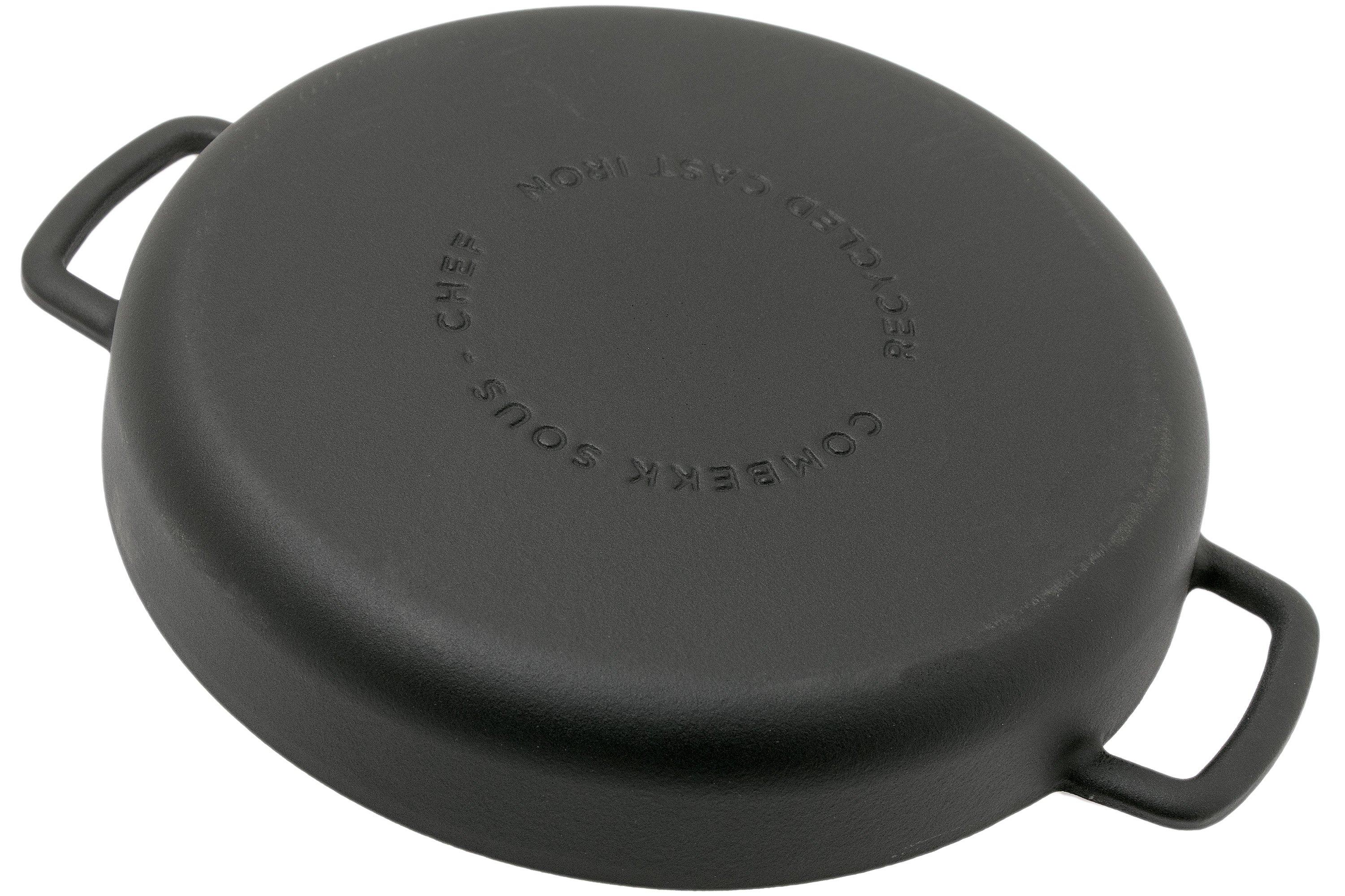 Combekk Sous Chef 192128BL frying pan double handle 28 cm, black ...