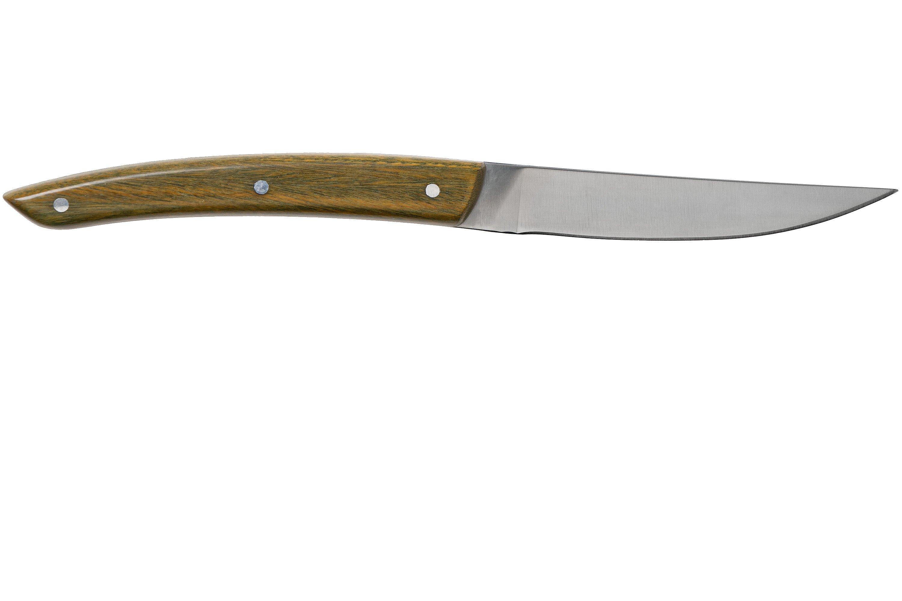 Claude Dozorme Le Thiers steak knife set 6-piece, different types of ...
