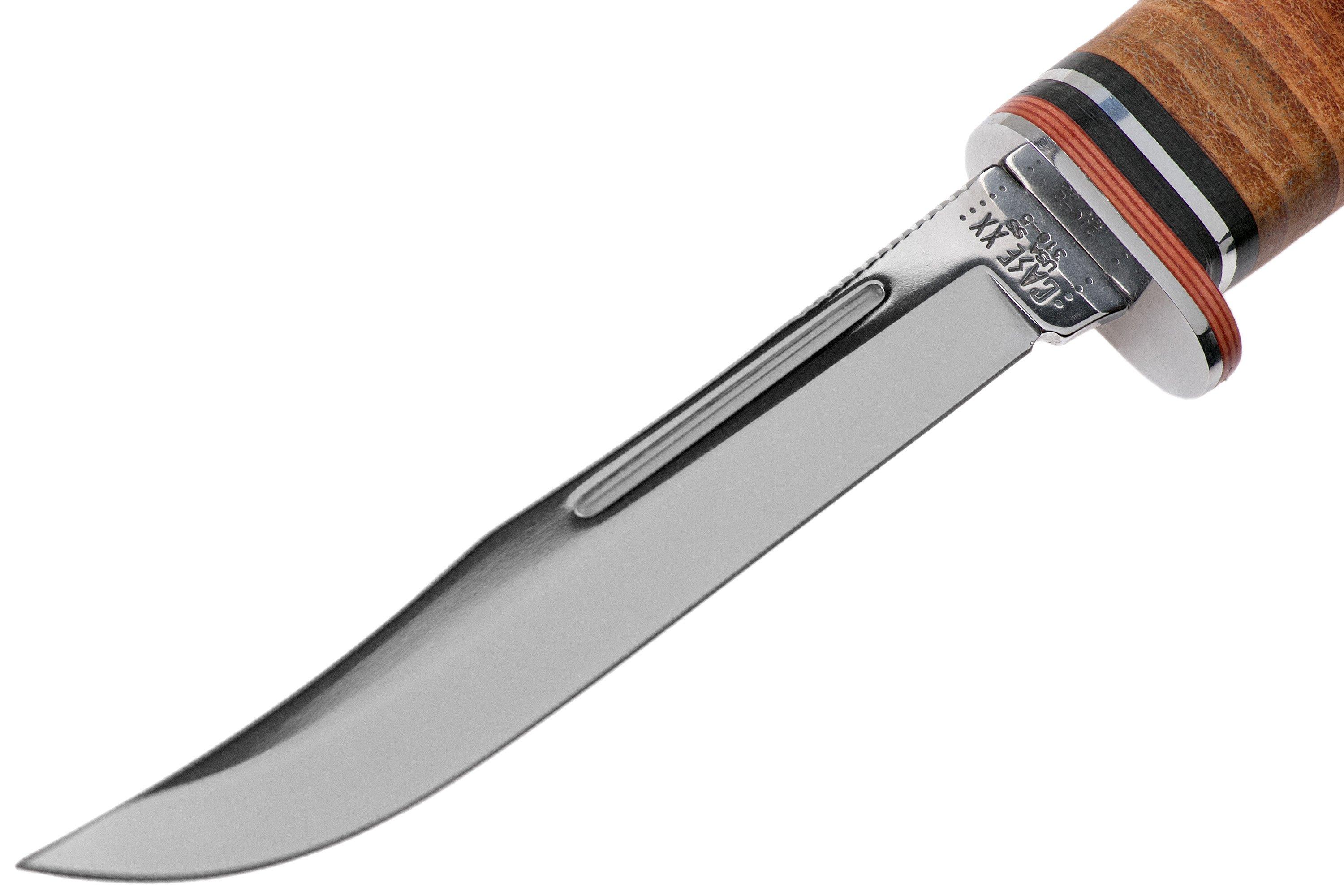 Case Knives Leather 5” Utility Hunter 316-5 SS 00381 hunting knife ...