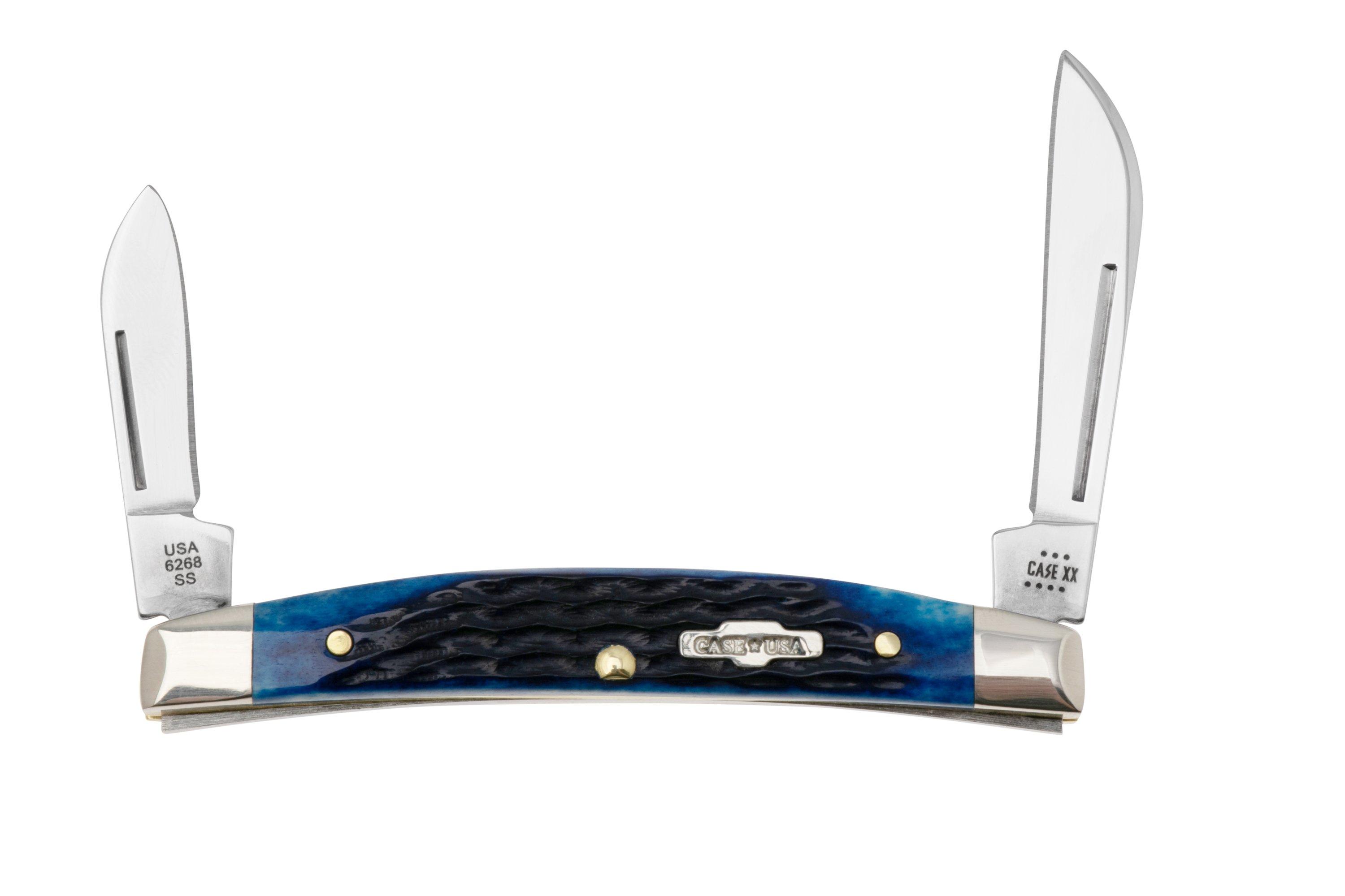 Case Small Congress 02845 Blue Bone, Rogers Corn Cob Jig 6268 SS pocket ...