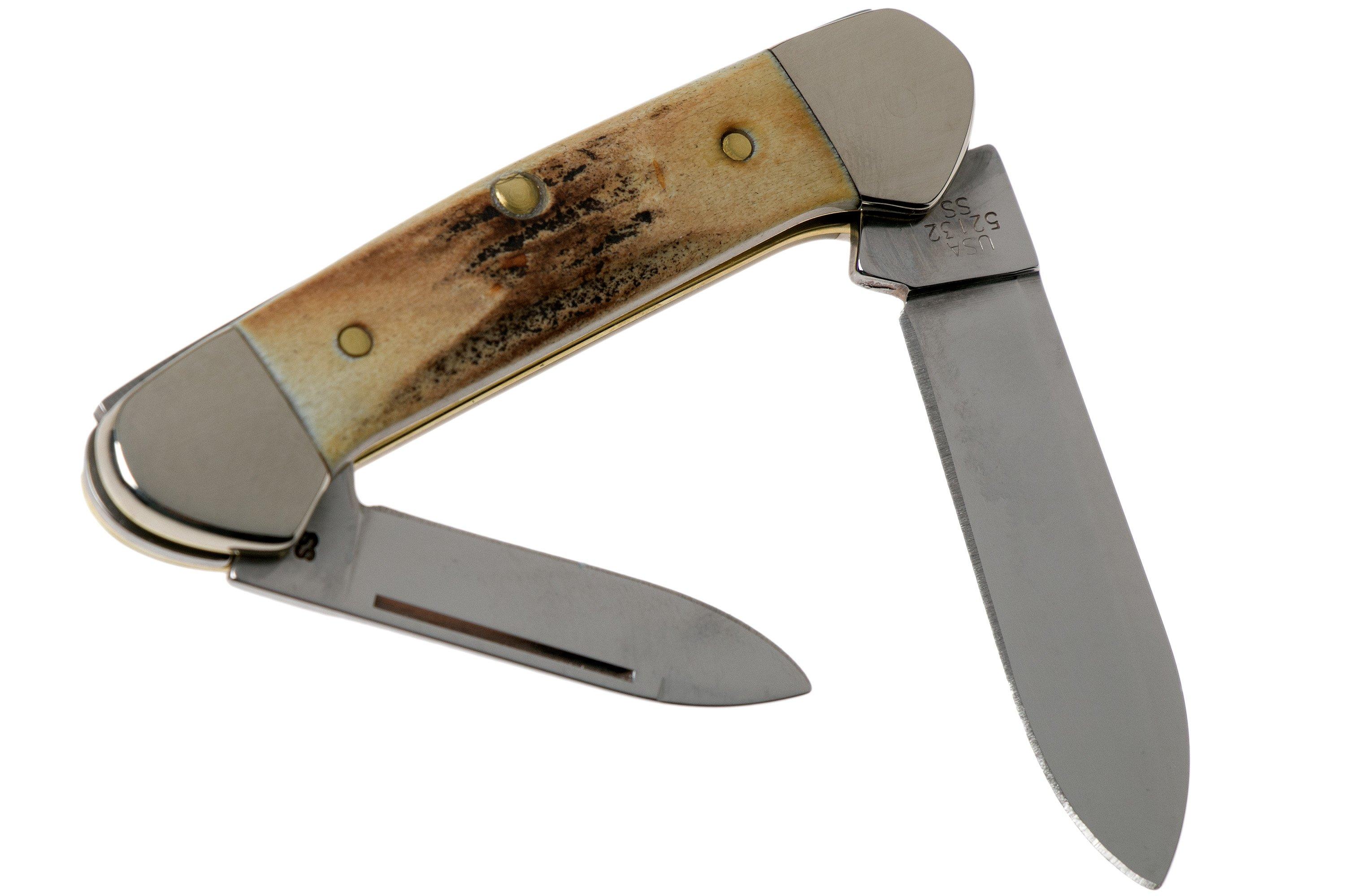Case Baby Butterbean Genuine Stag 05537, 52132W SS pocket knife ...