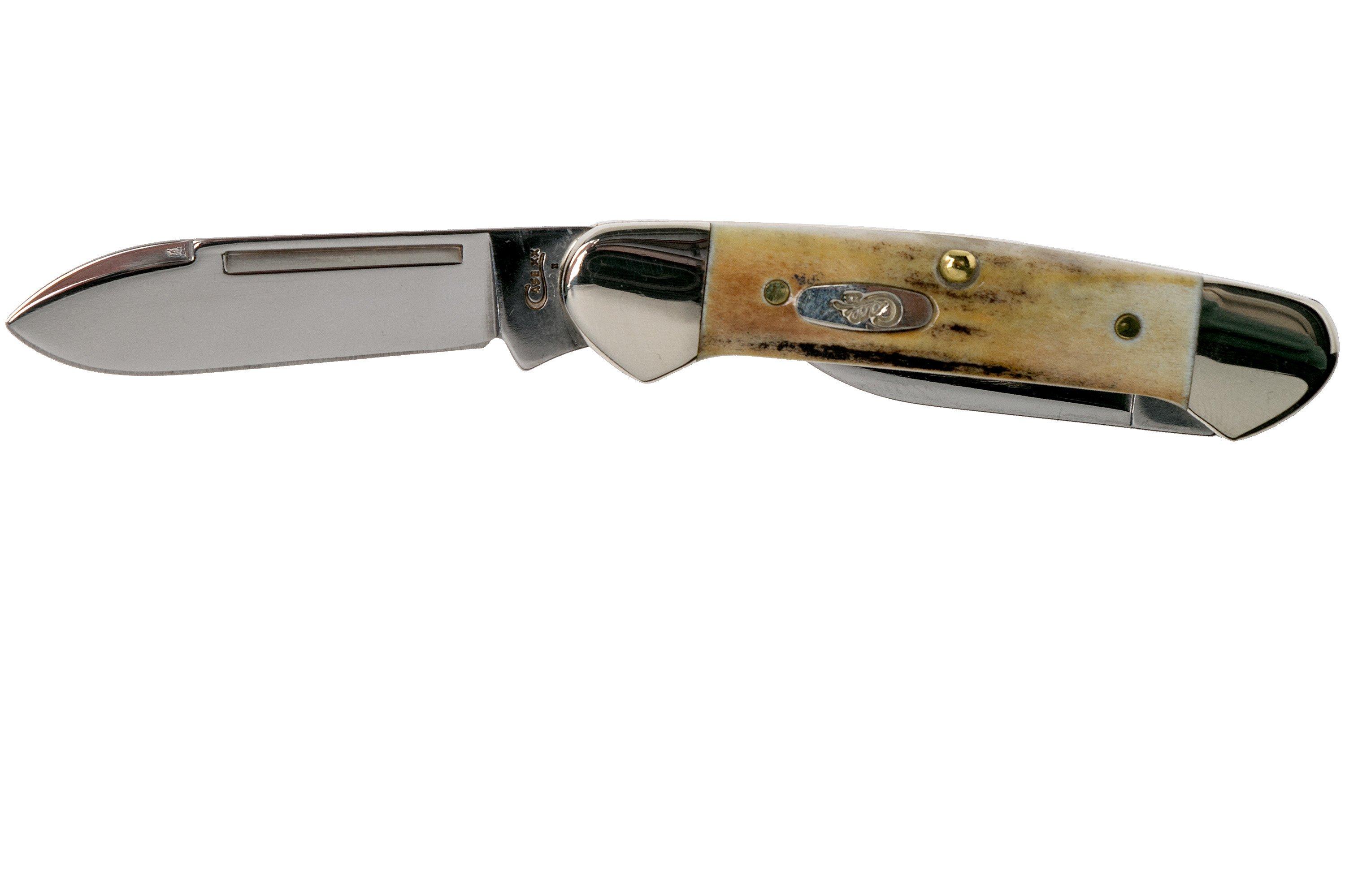 Case Baby Butterbean Genuine Stag 05537, 52132W SS pocket knife ...