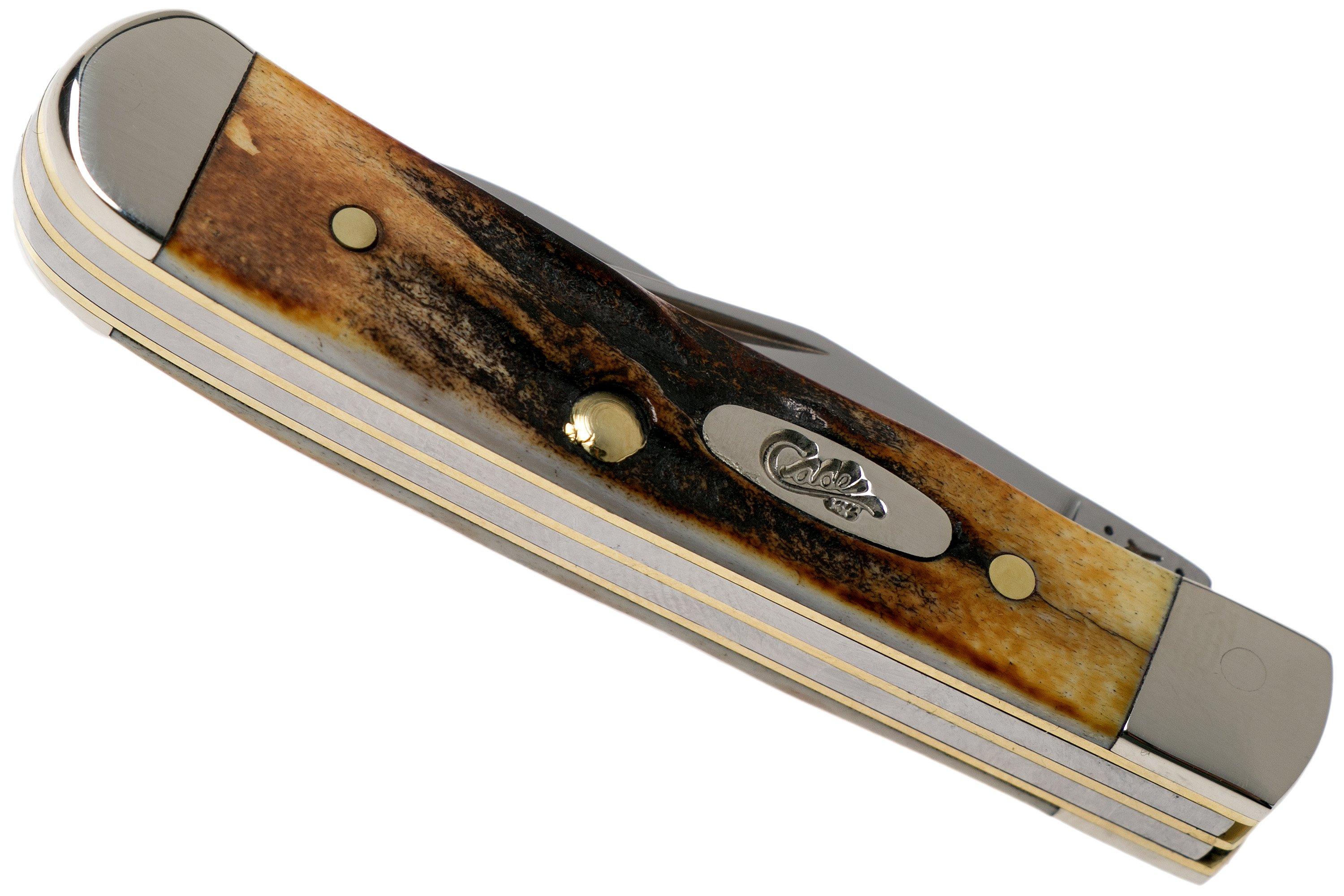 Case Tiny Trapper Genuine Stag 05968, 52154W SS zakmes | Voordelig kopen bij knivesandtools.be