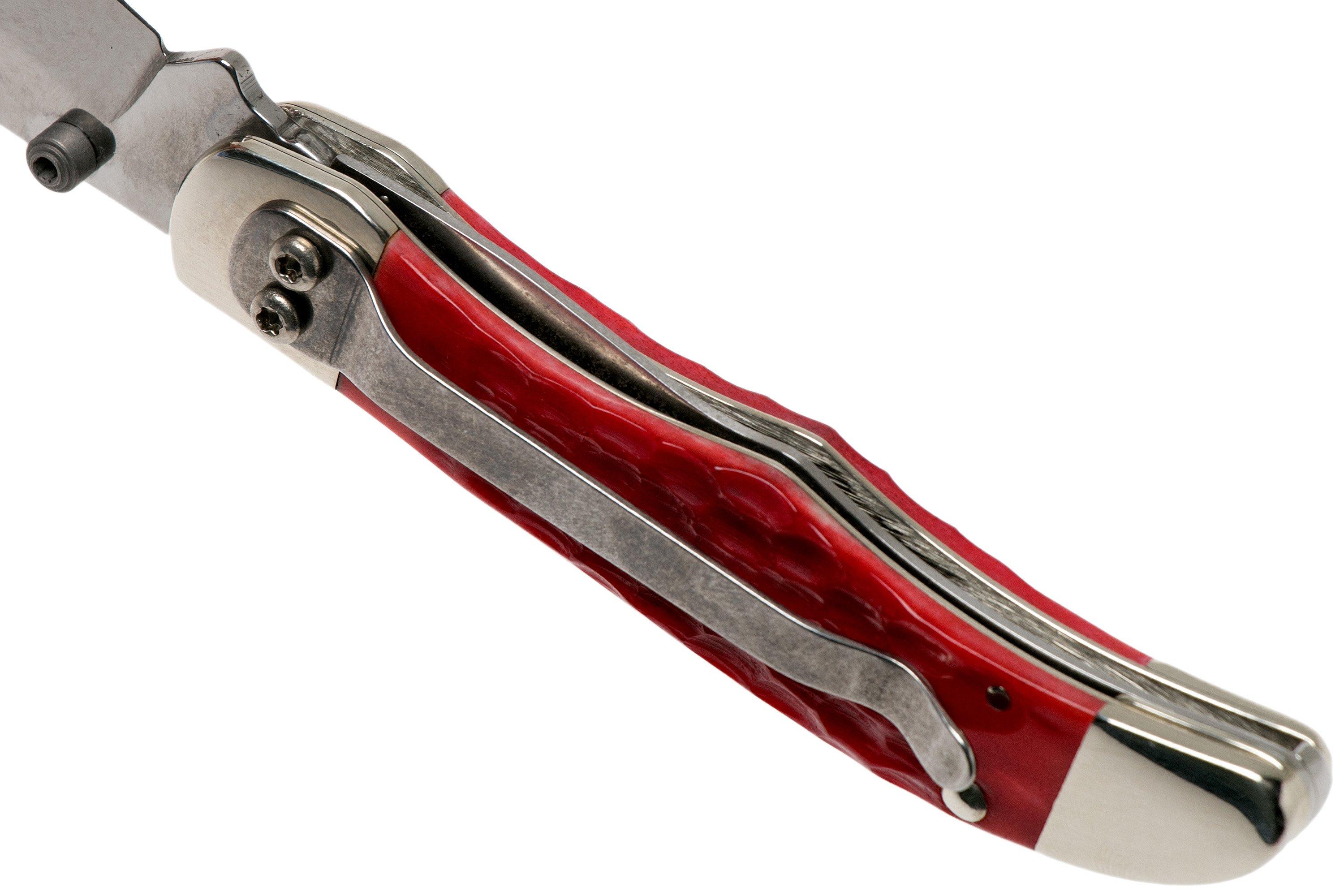 Case Kickstart Mid Folding Hunter Dark Red Bone, Standard Jig, Peach ...